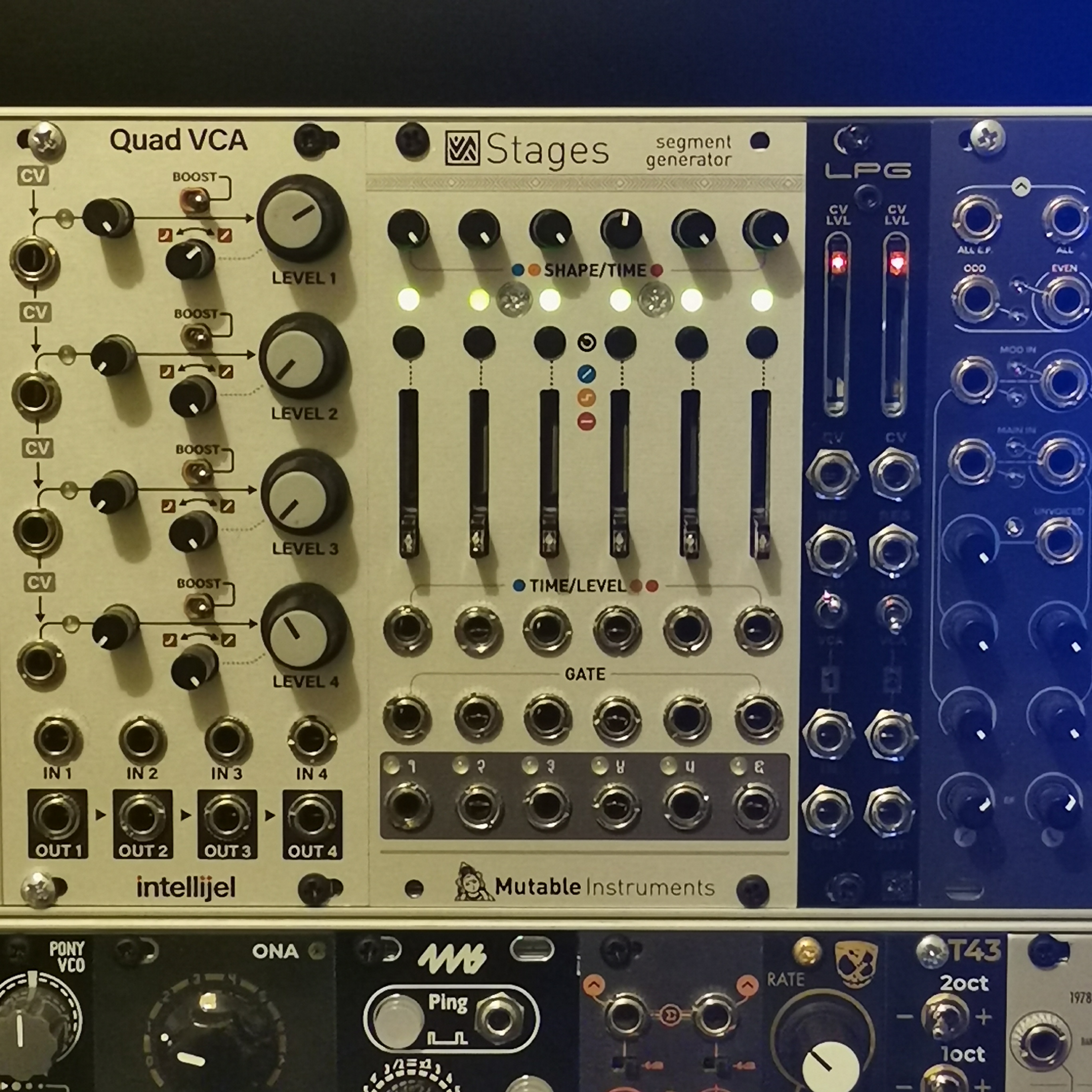 Stages Segment generator Mutable Instruments - Audiofanzine
