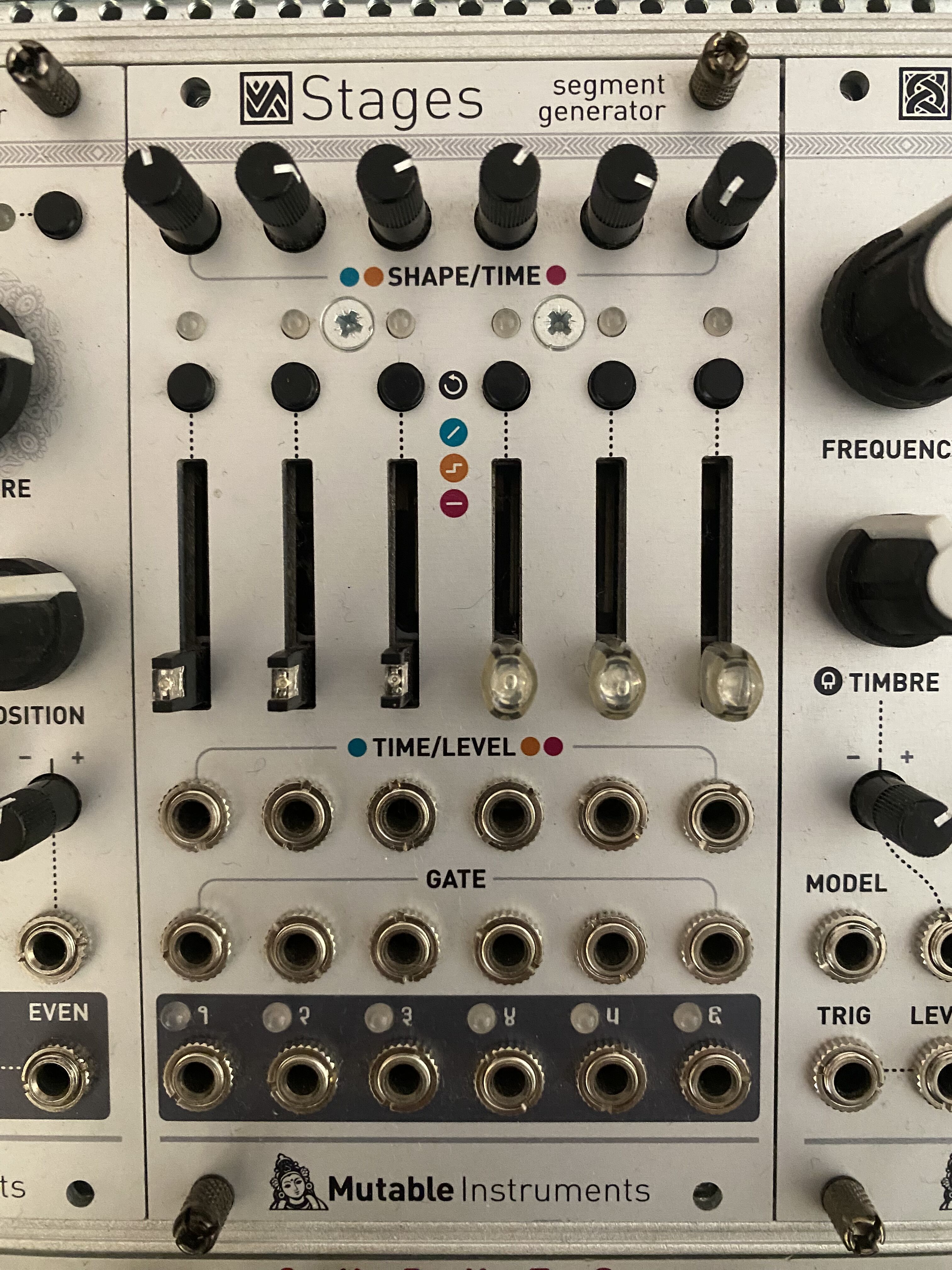 Stages Segment generator Mutable Instruments - Audiofanzine