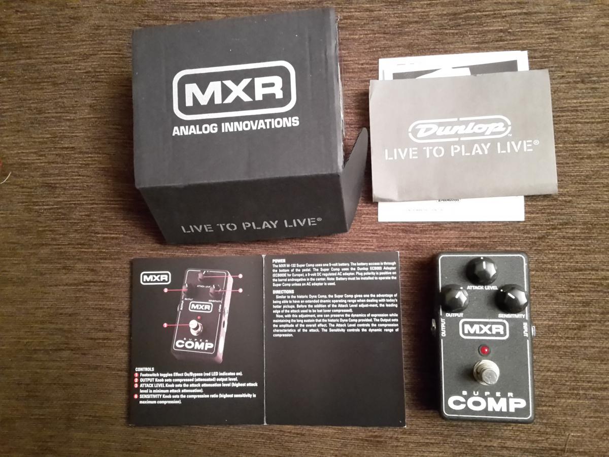 M132 Super Comp Compressor - MXR M132 Super Comp Compressor - Audiofanzine
