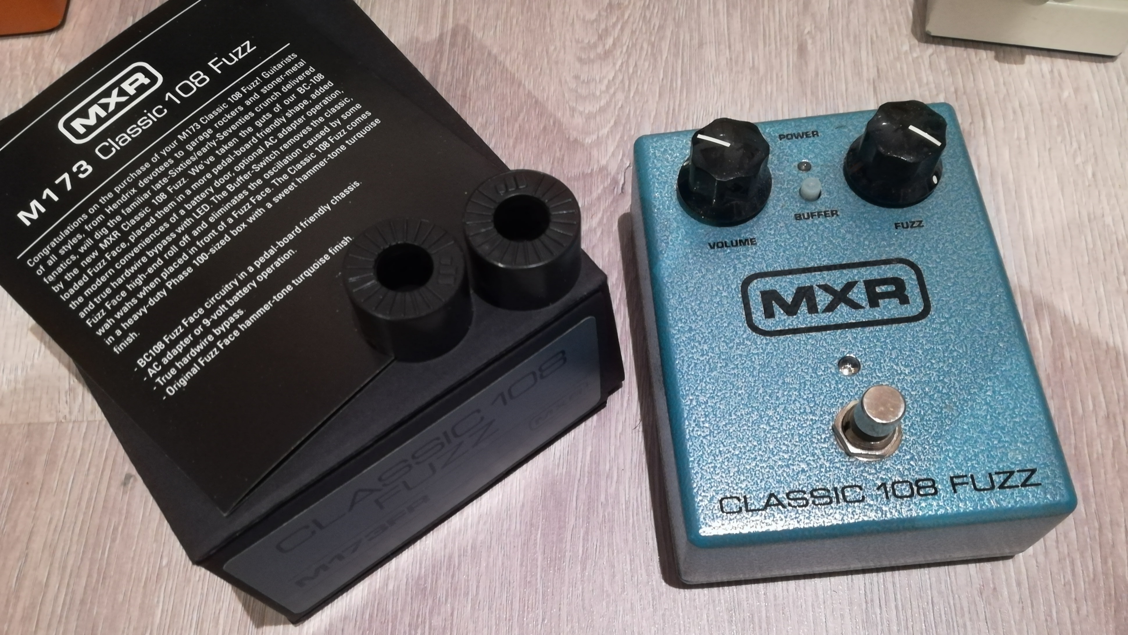 M173 CLASSIC 108 FUZZ - MXR M173 Classic 108 Fuzz - Audiofanzine