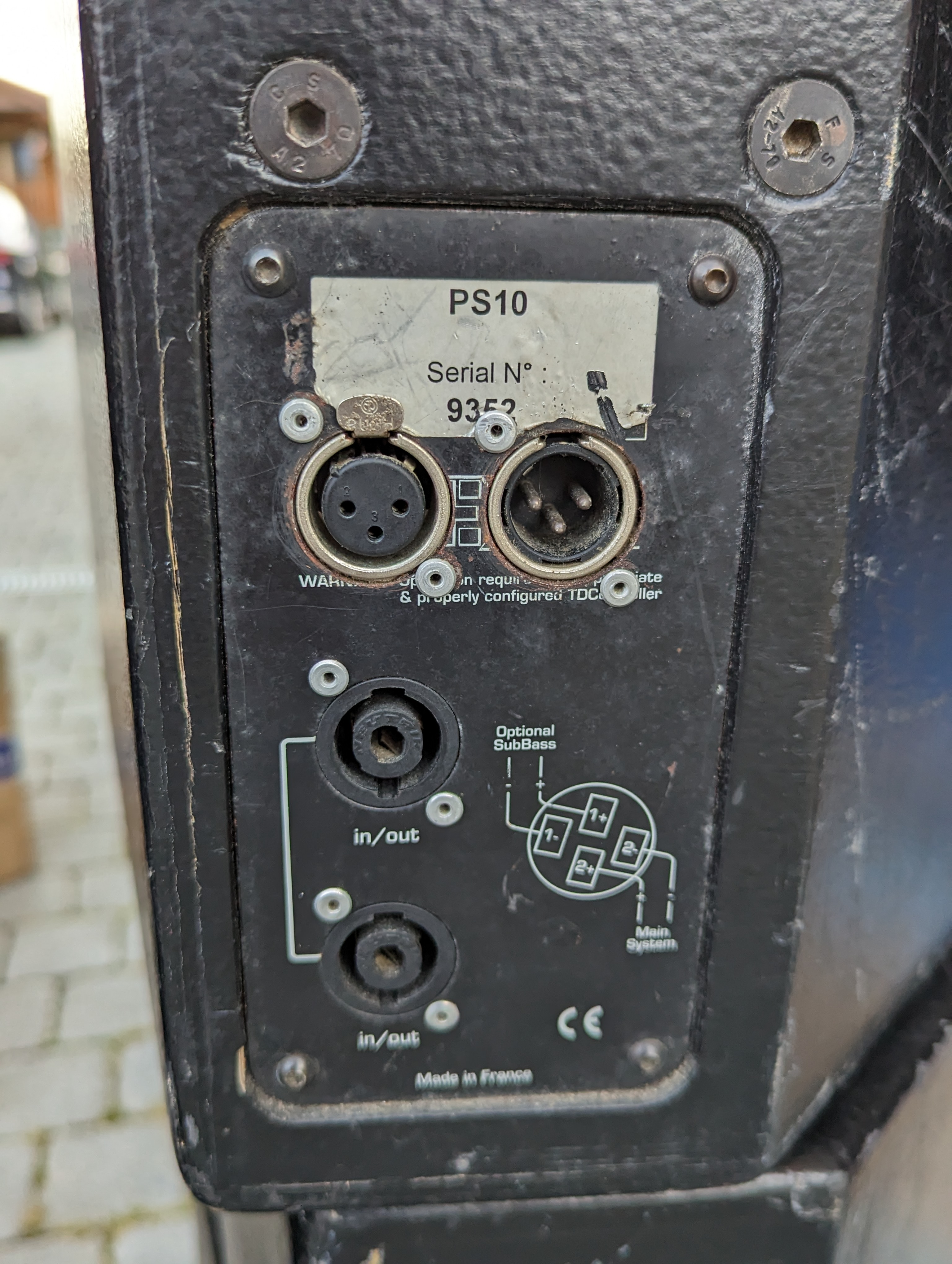 Kit sono complet 2x 450W : nexo ps10 + mach m151i + qsc rmx2450 (Rhône ...