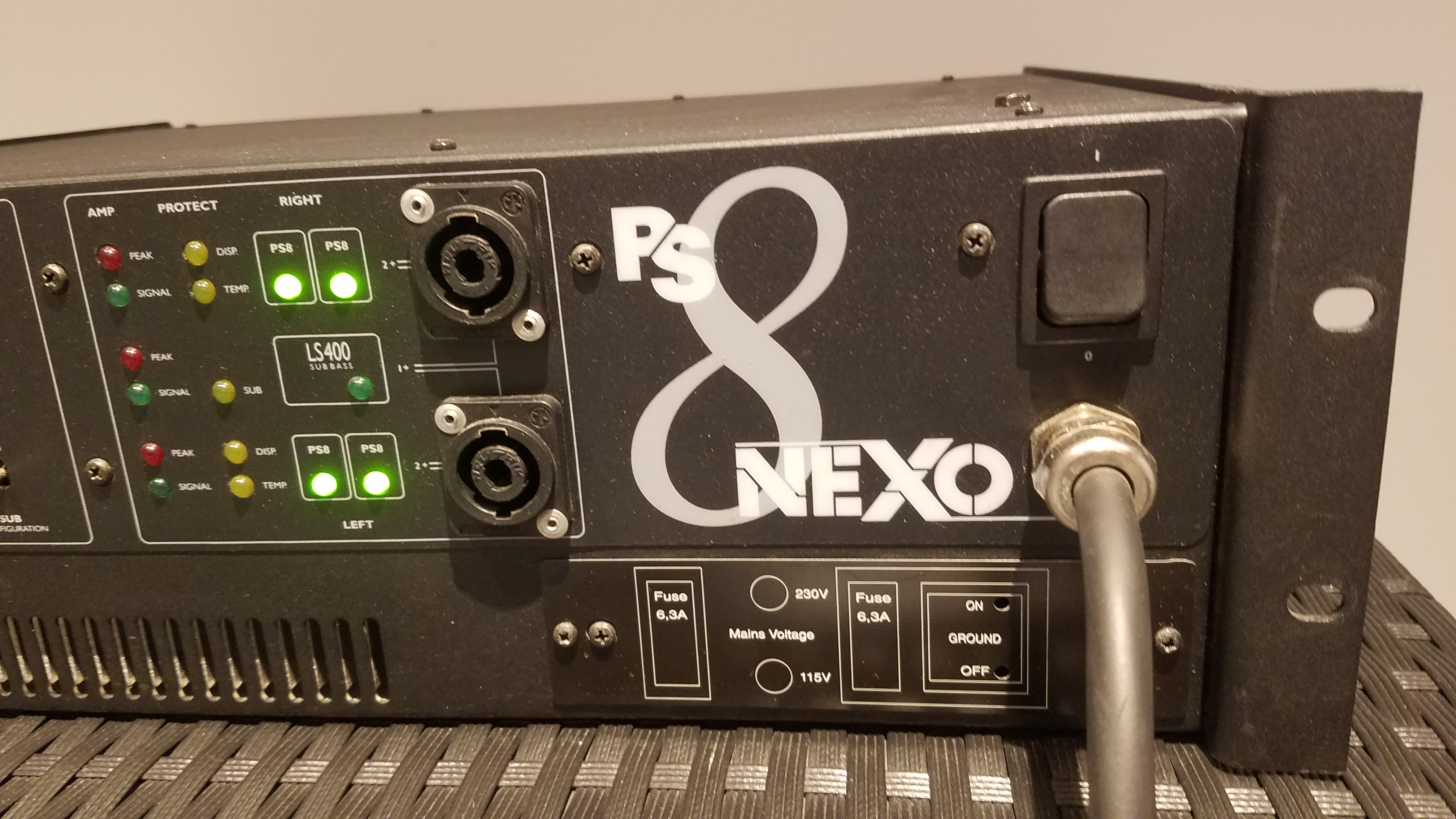 PS8 Amp - Nexo PS8 Amp - Audiofanzine