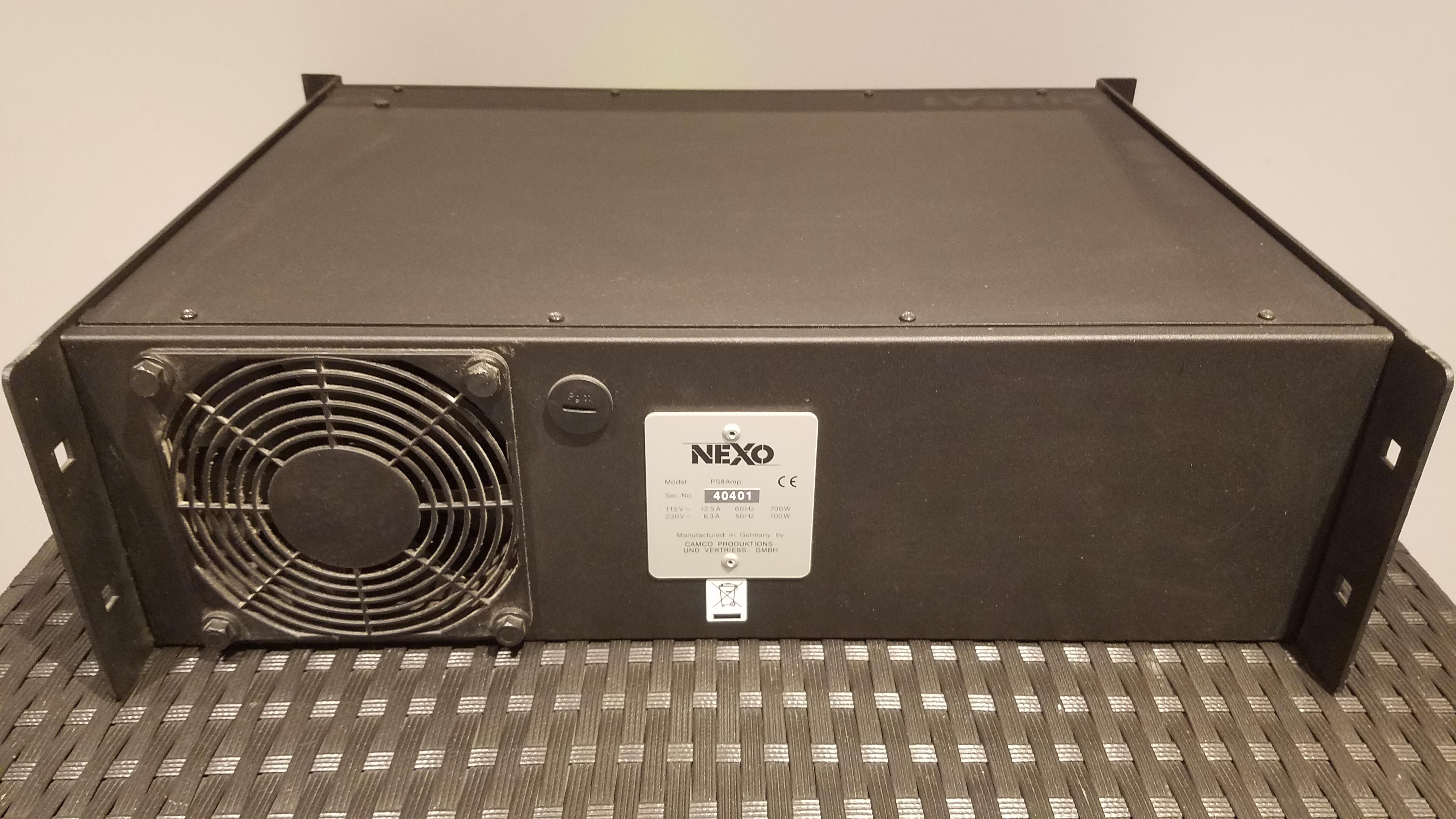 PS8 Amp - Nexo PS8 Amp - Audiofanzine