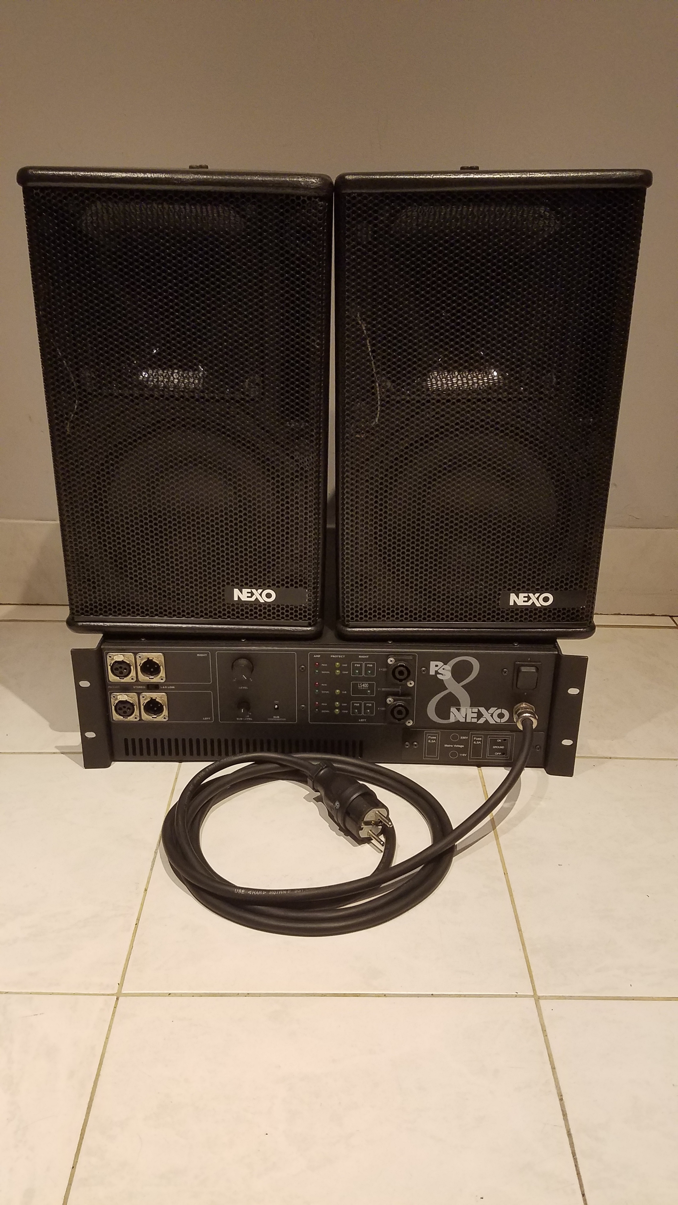 PS8 Amp - Nexo PS8 Amp - Audiofanzine