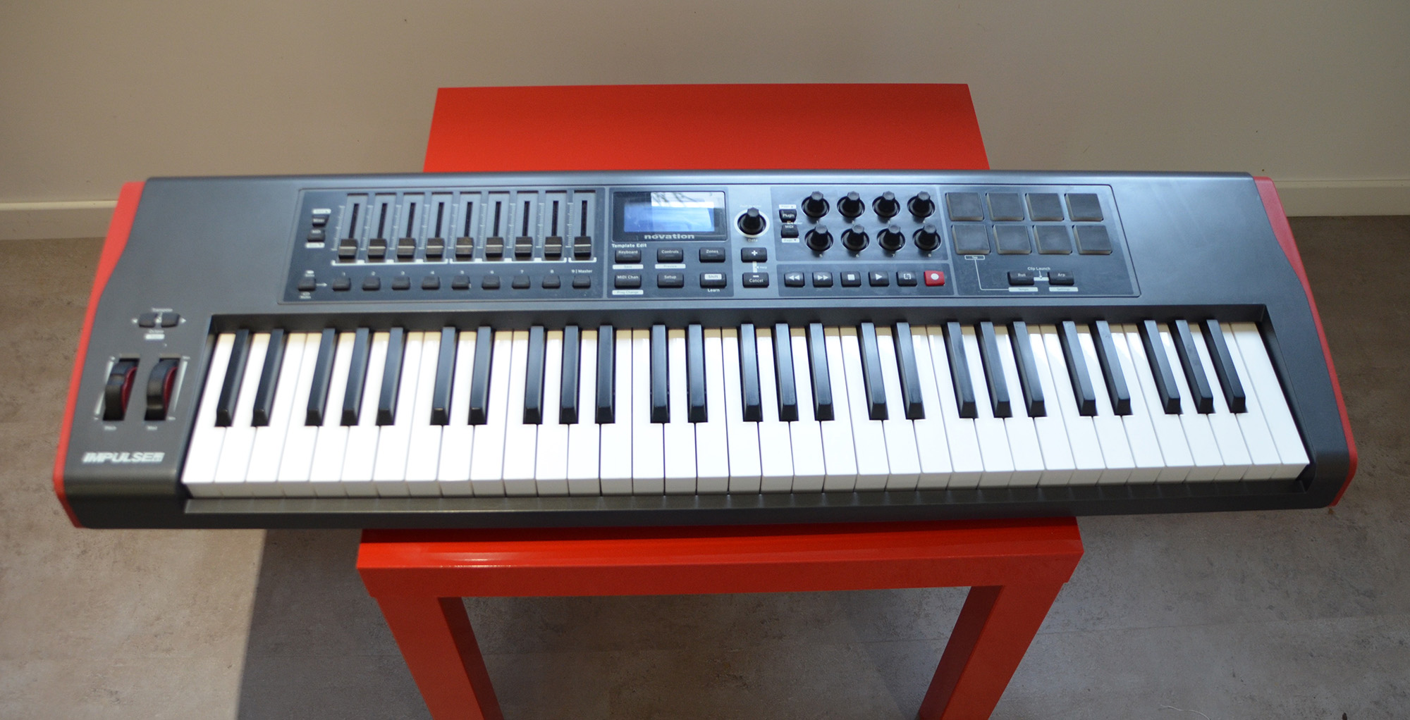 IMPULSE 61 - Novation Impulse 61 - Audiofanzine