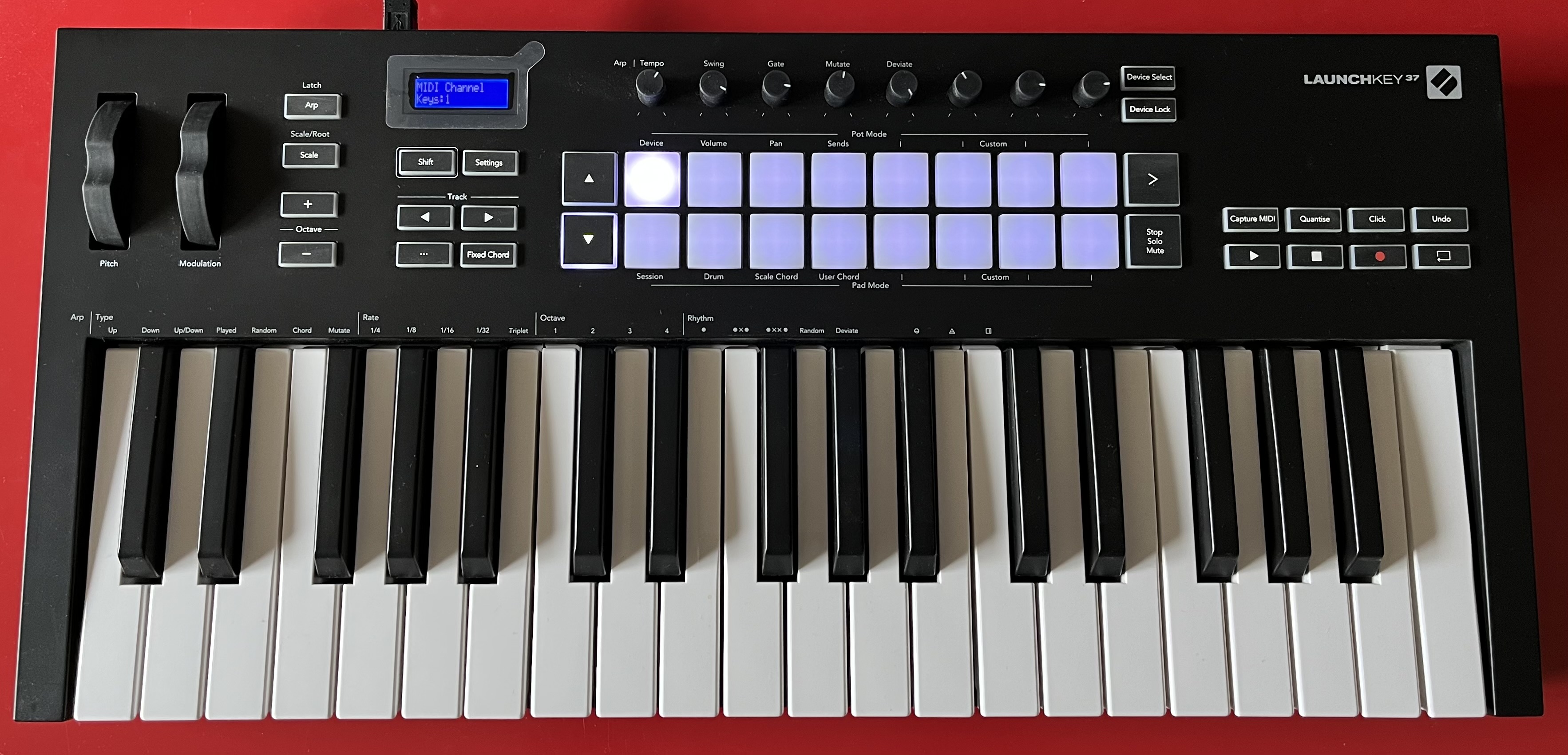 Launchkey 37 MK3 - Novation Launchkey 37 MK3 - Audiofanzine