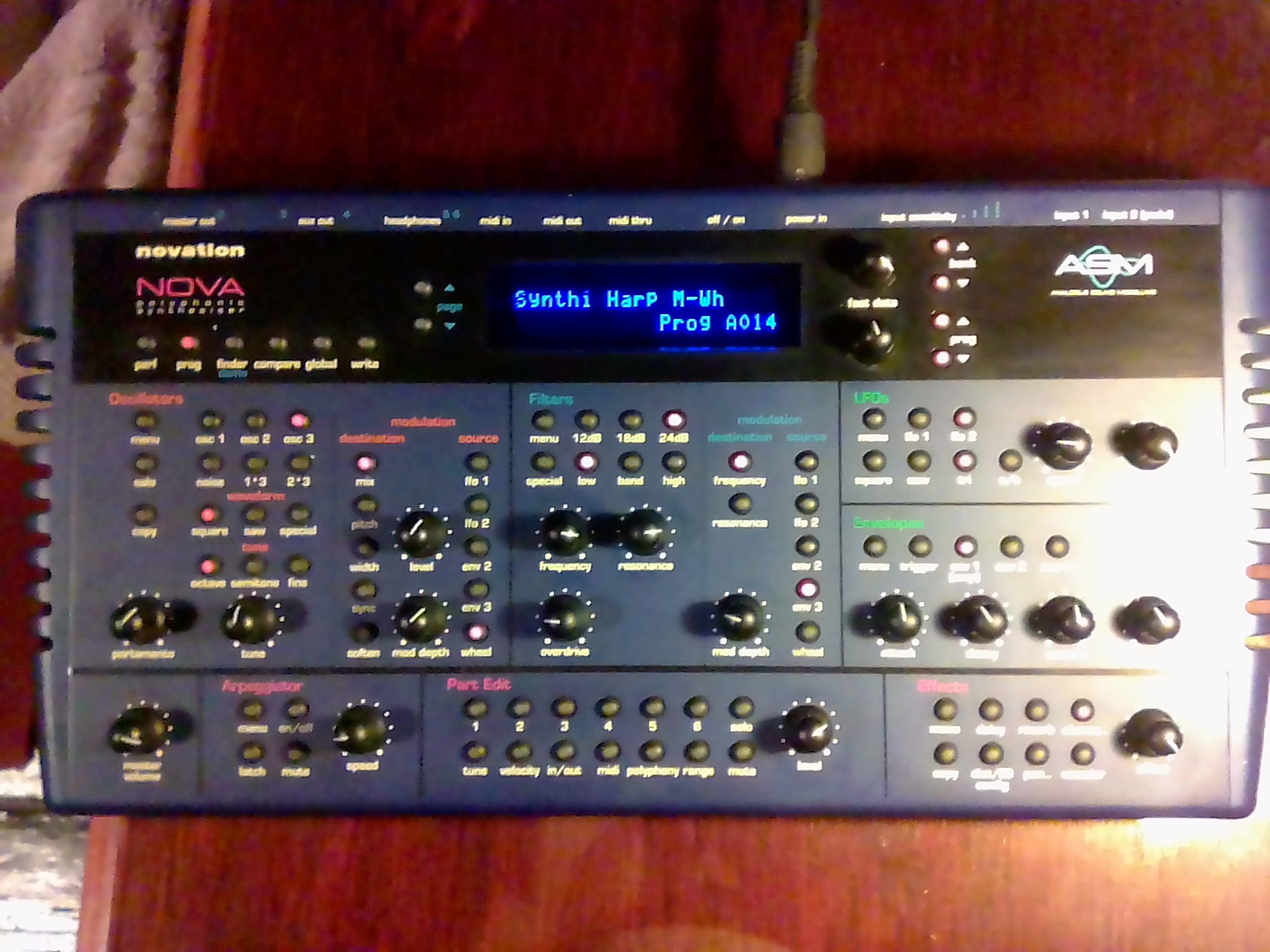 Nova - Novation Nova - Audiofanzine