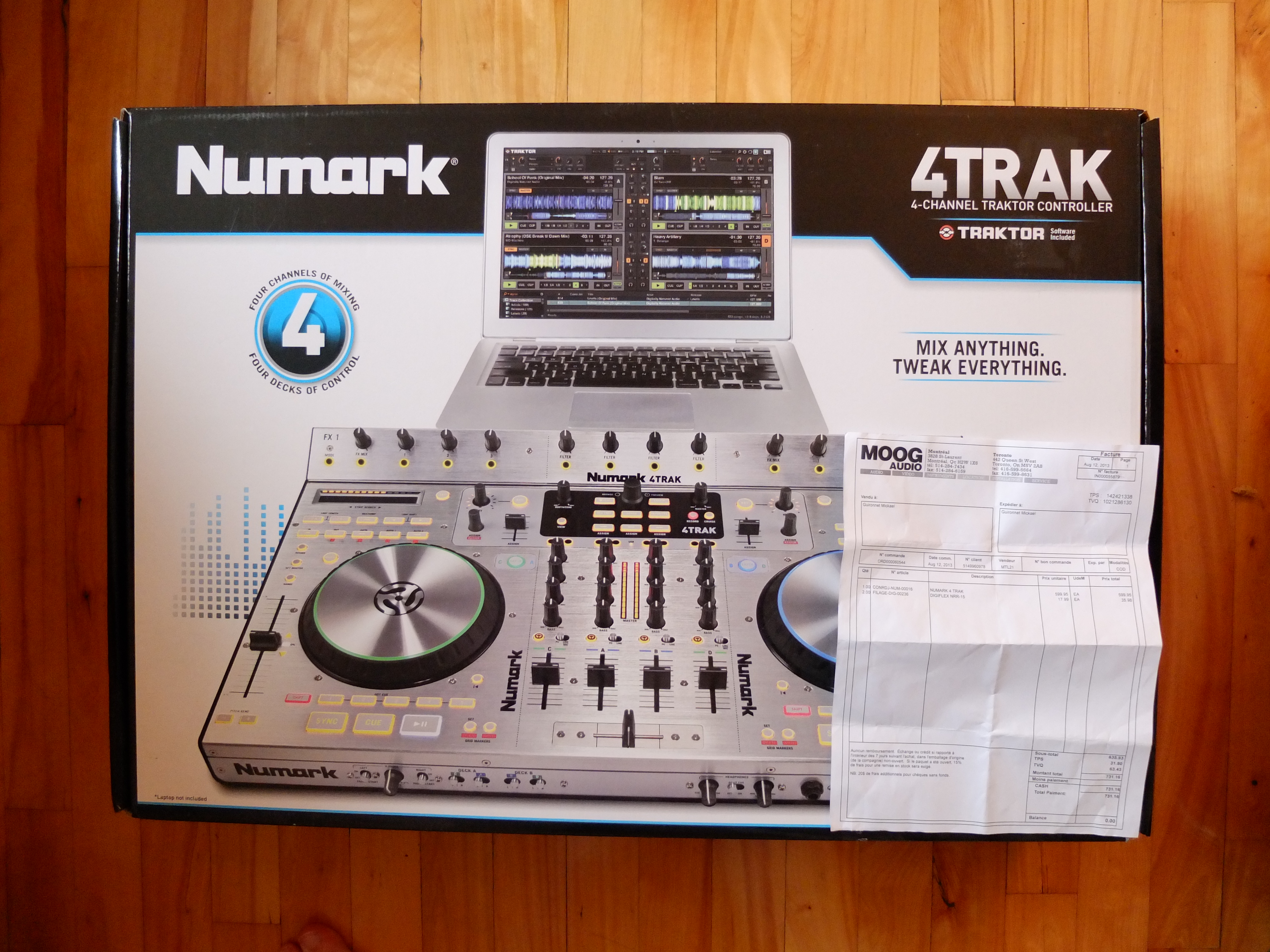 Photo Numark 4trak : Numark 4trak (46474) (#724747) - Audiofanzine