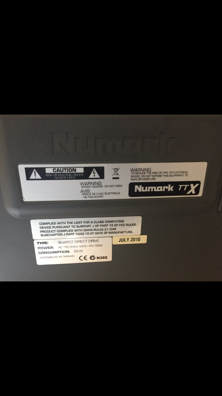 TTXUSB - Numark TTXUSB - Audiofanzine