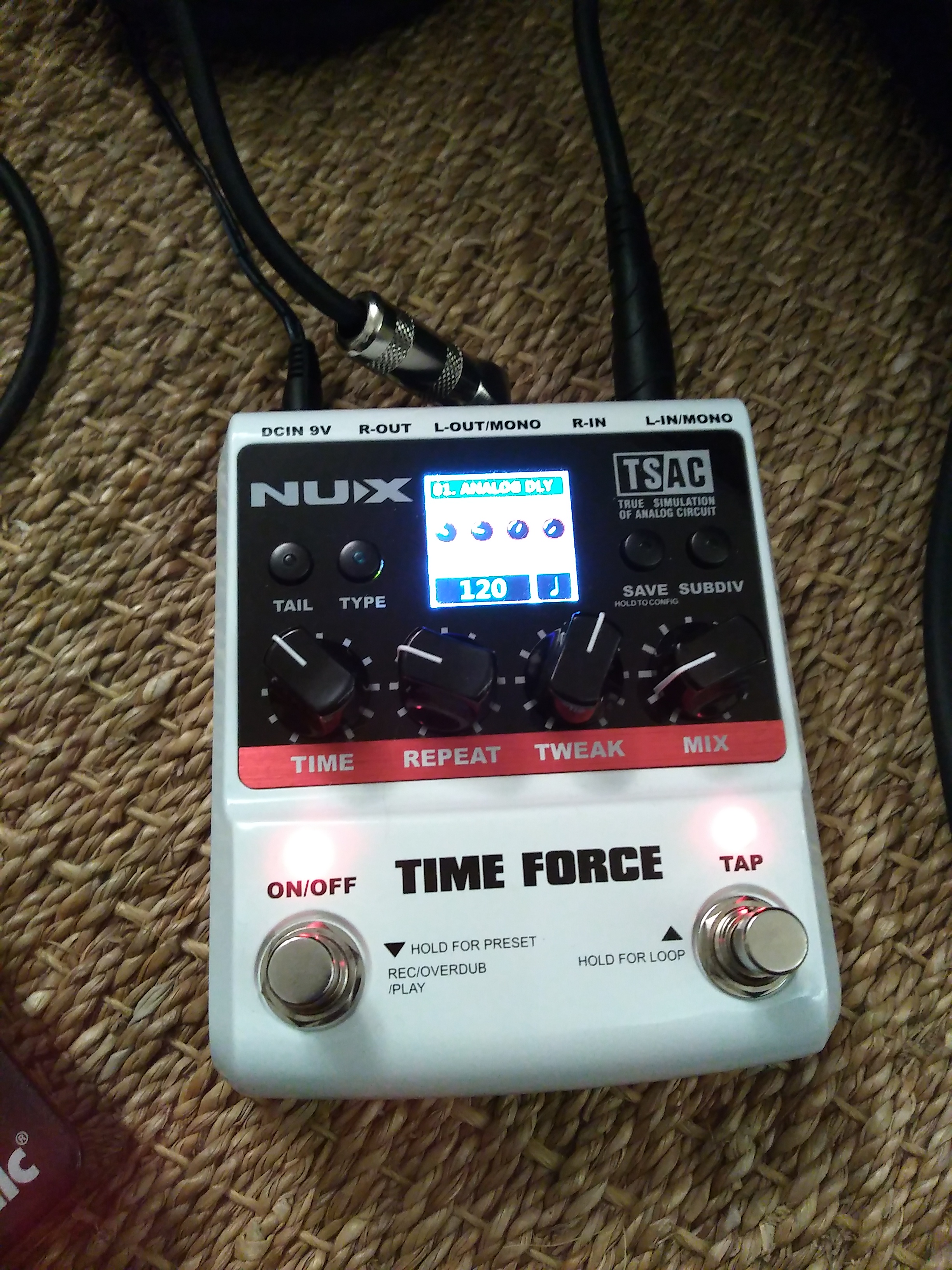 TIME FORCE - nUX Time Force - Audiofanzine