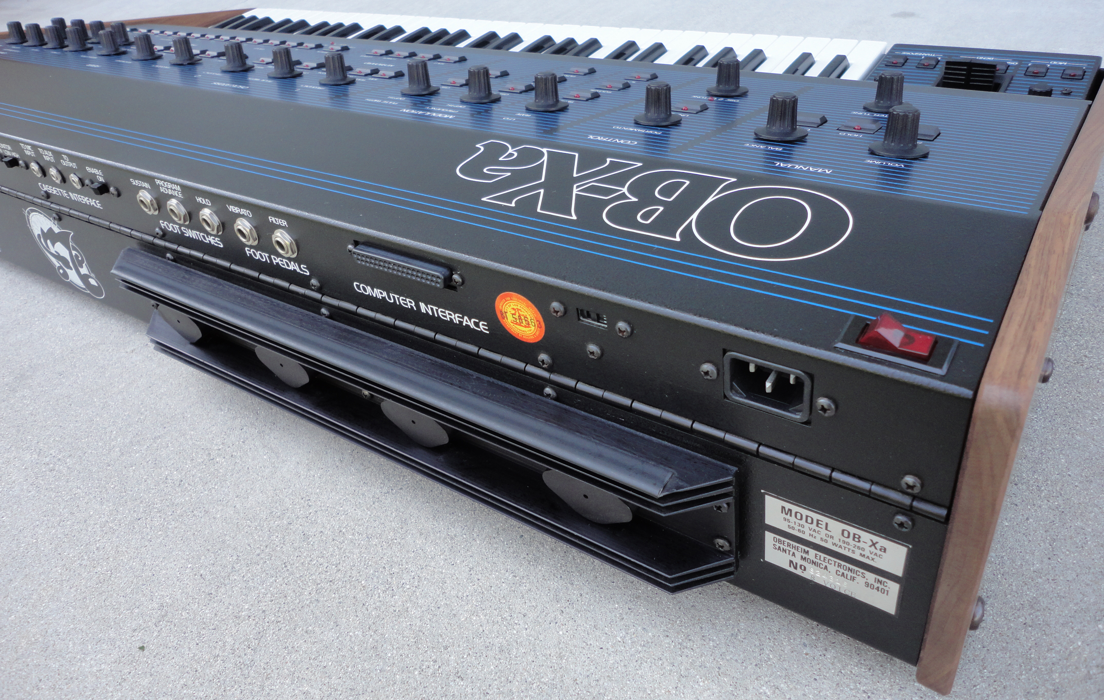 Photo Oberheim OB-Xa : Oberheim OB-Xa (91387) (#1068611) - Audiofanzine