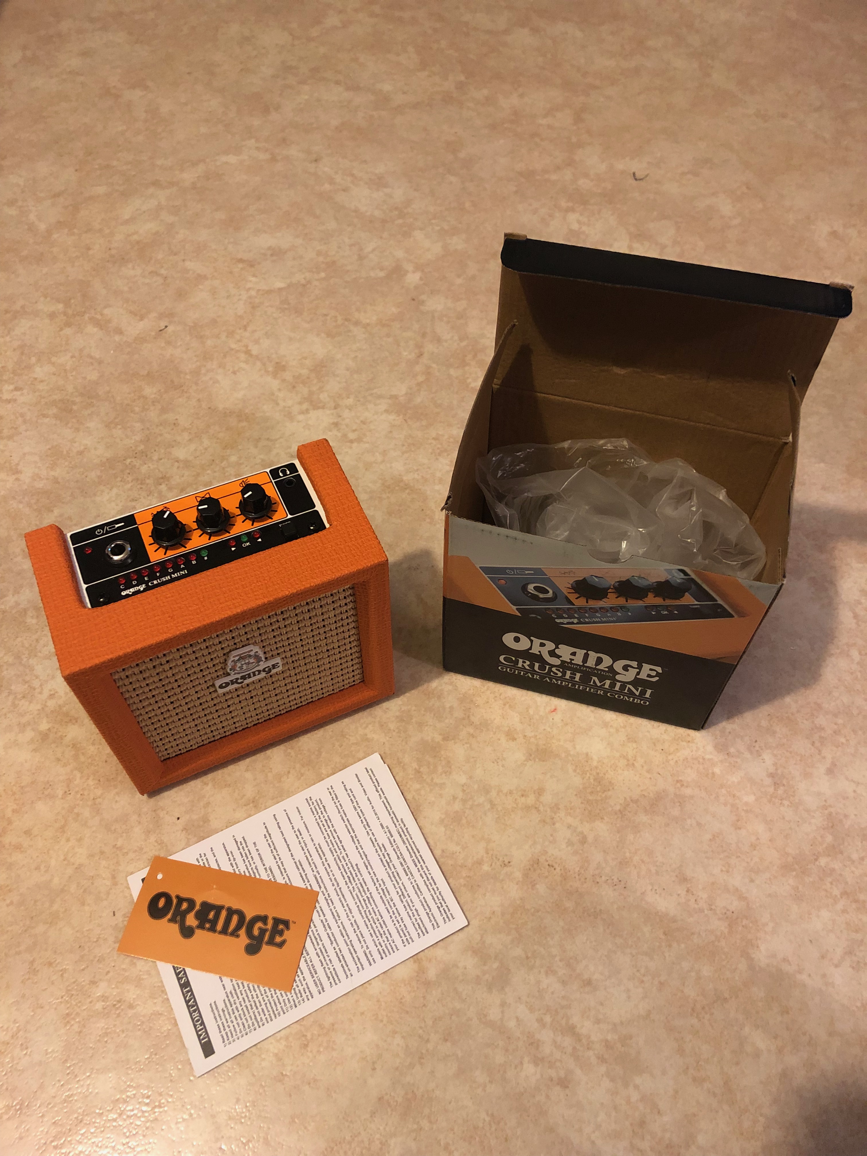 Mini Crush - Orange Mini Crush - Audiofanzine