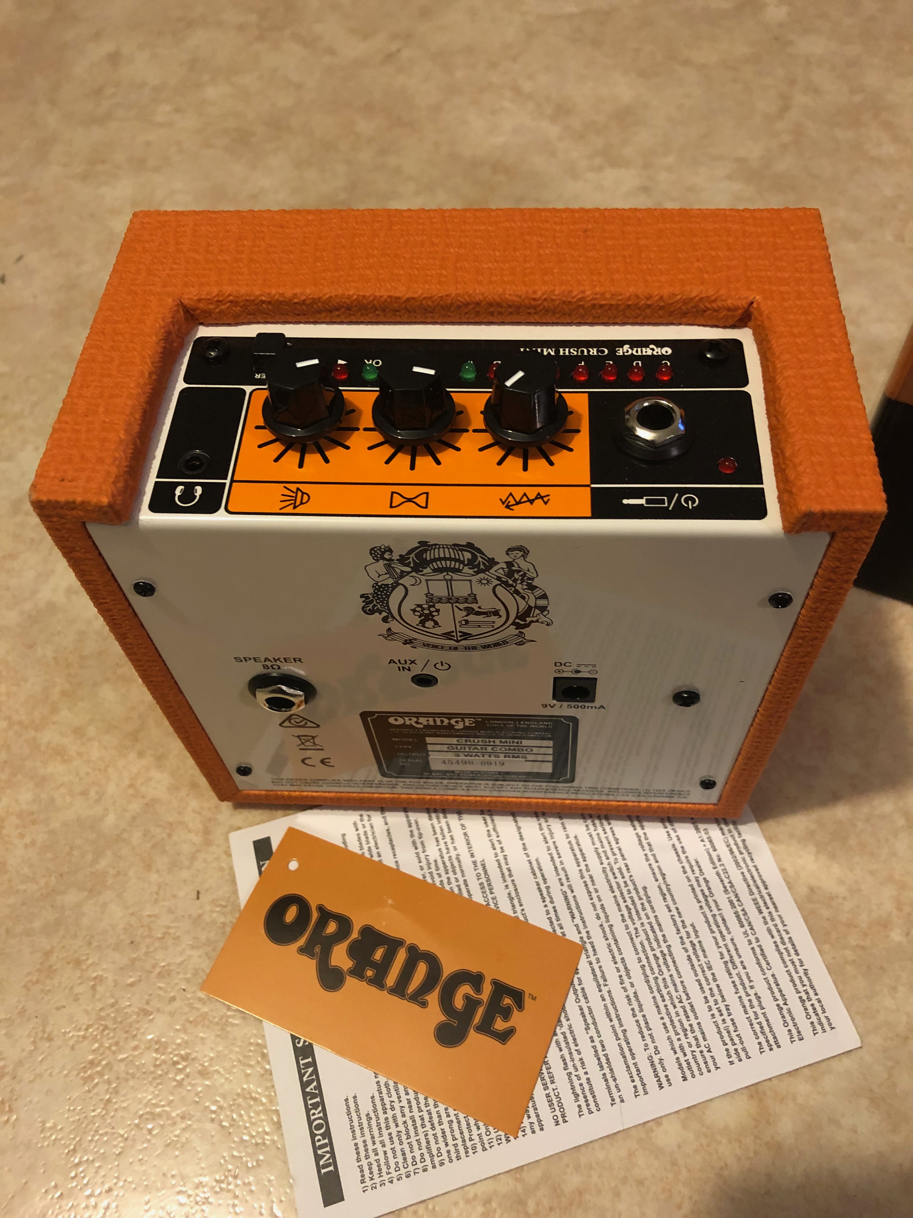 Mini Crush - Orange Mini Crush - Audiofanzine