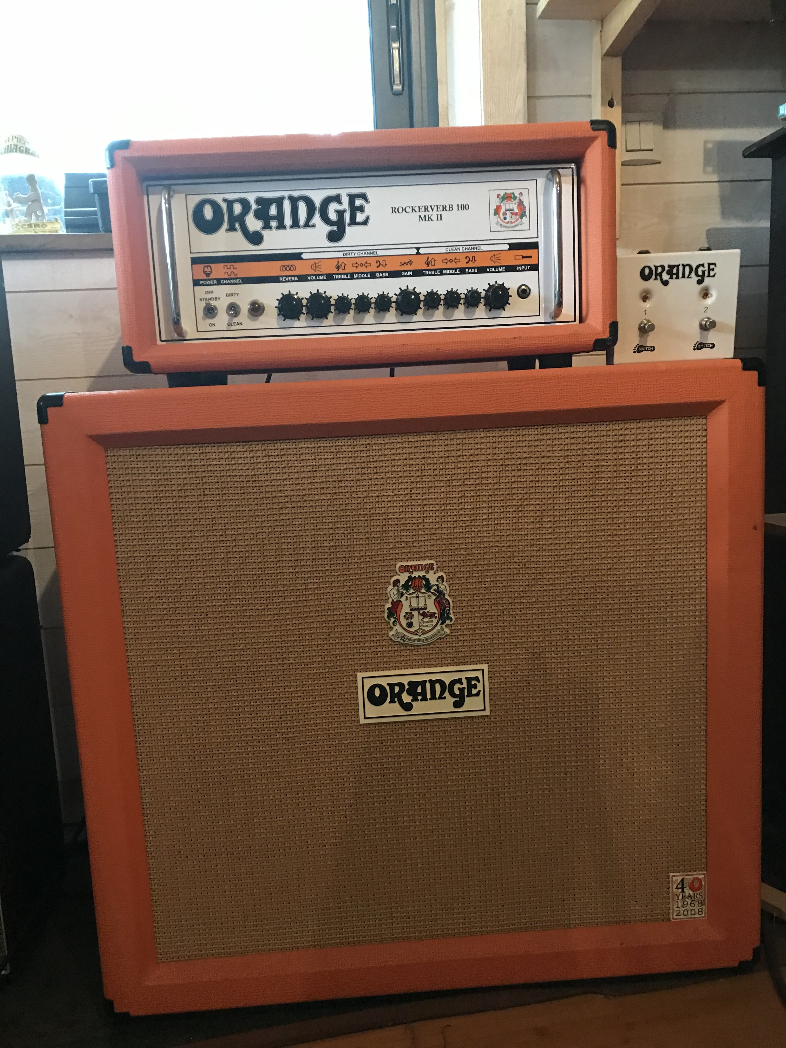 Rockerverb 100 Head - Orange Rockerverb 100 Head - Audiofanzine