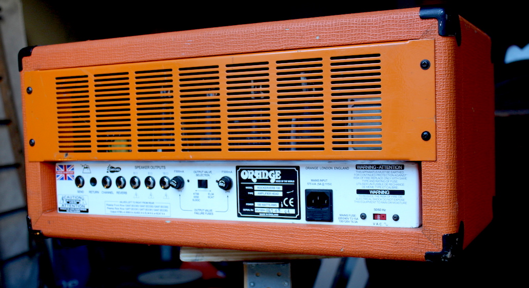 Rockerverb 100 Head - Orange Rockerverb 100 Head - Audiofanzine