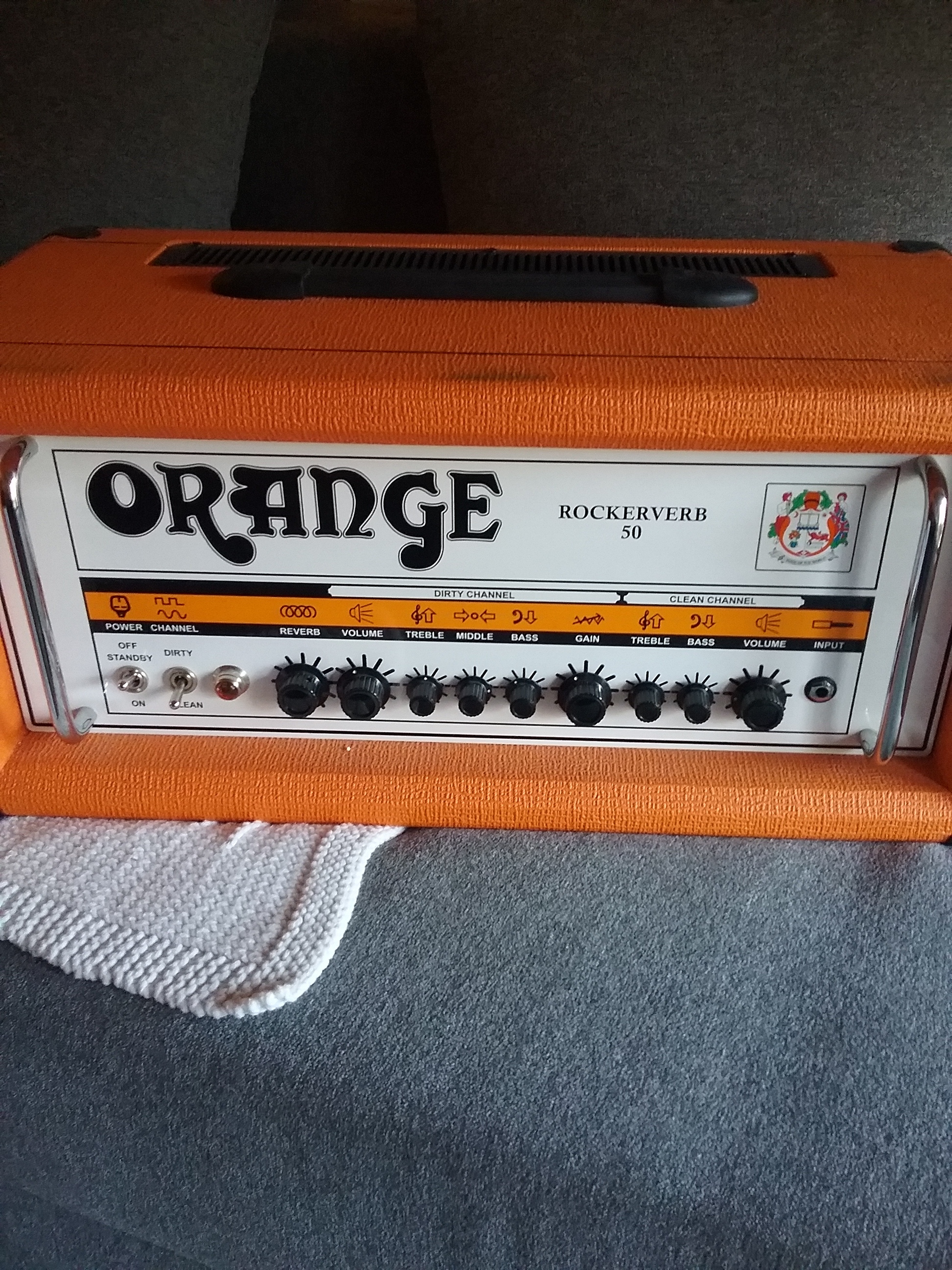 ROCKERVERB 50 HEAD - Orange Rockerverb 50 Head - Audiofanzine