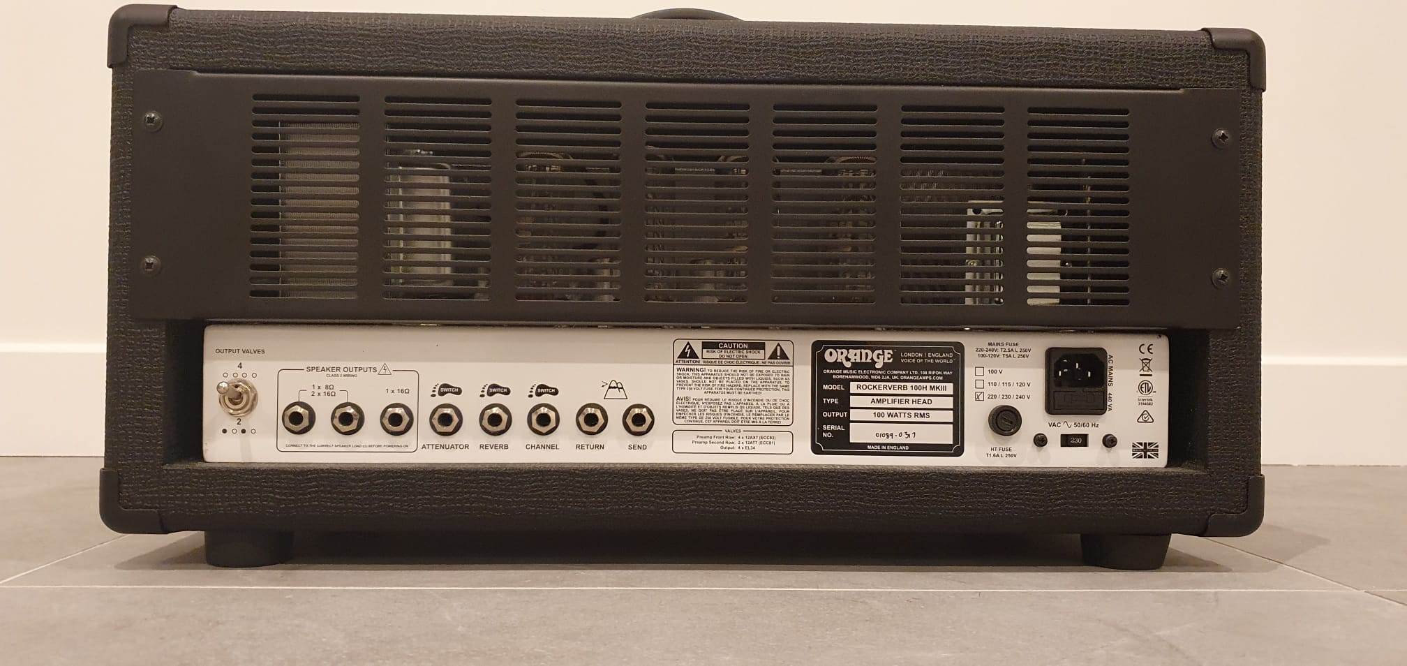 Rockerverb 50 MKIII Head - Orange Rockerverb 50 MKIII Head - Audiofanzine