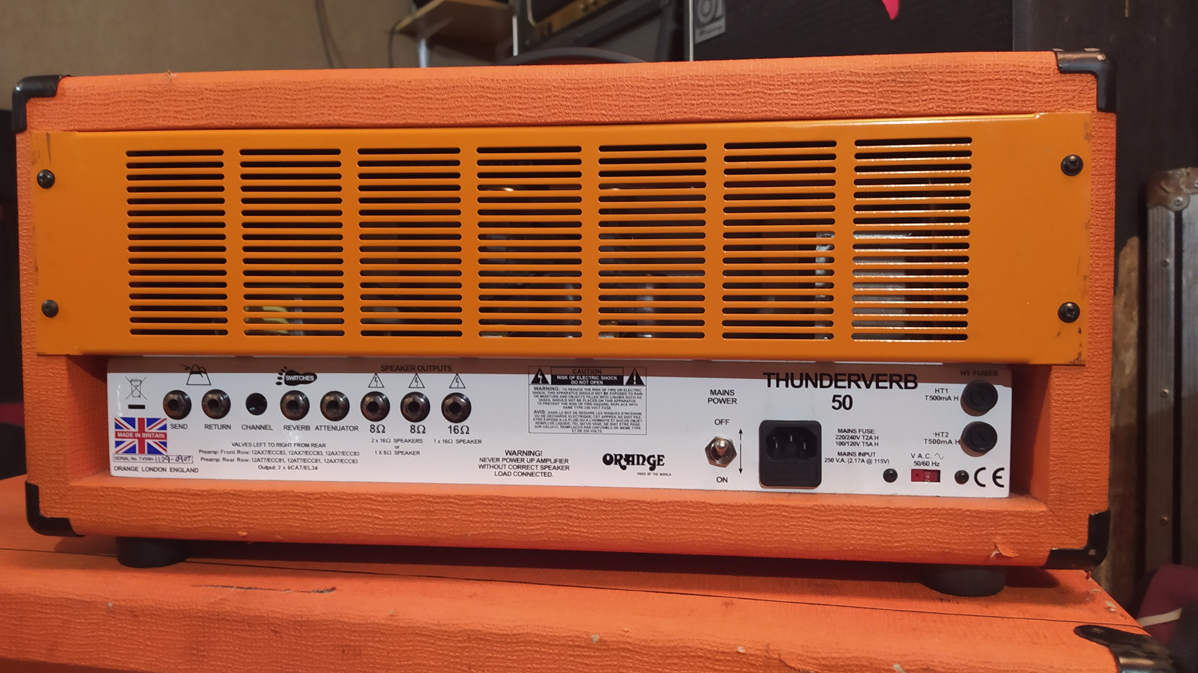 Thunderverb 50H - Orange Thunderverb 50H - Audiofanzine