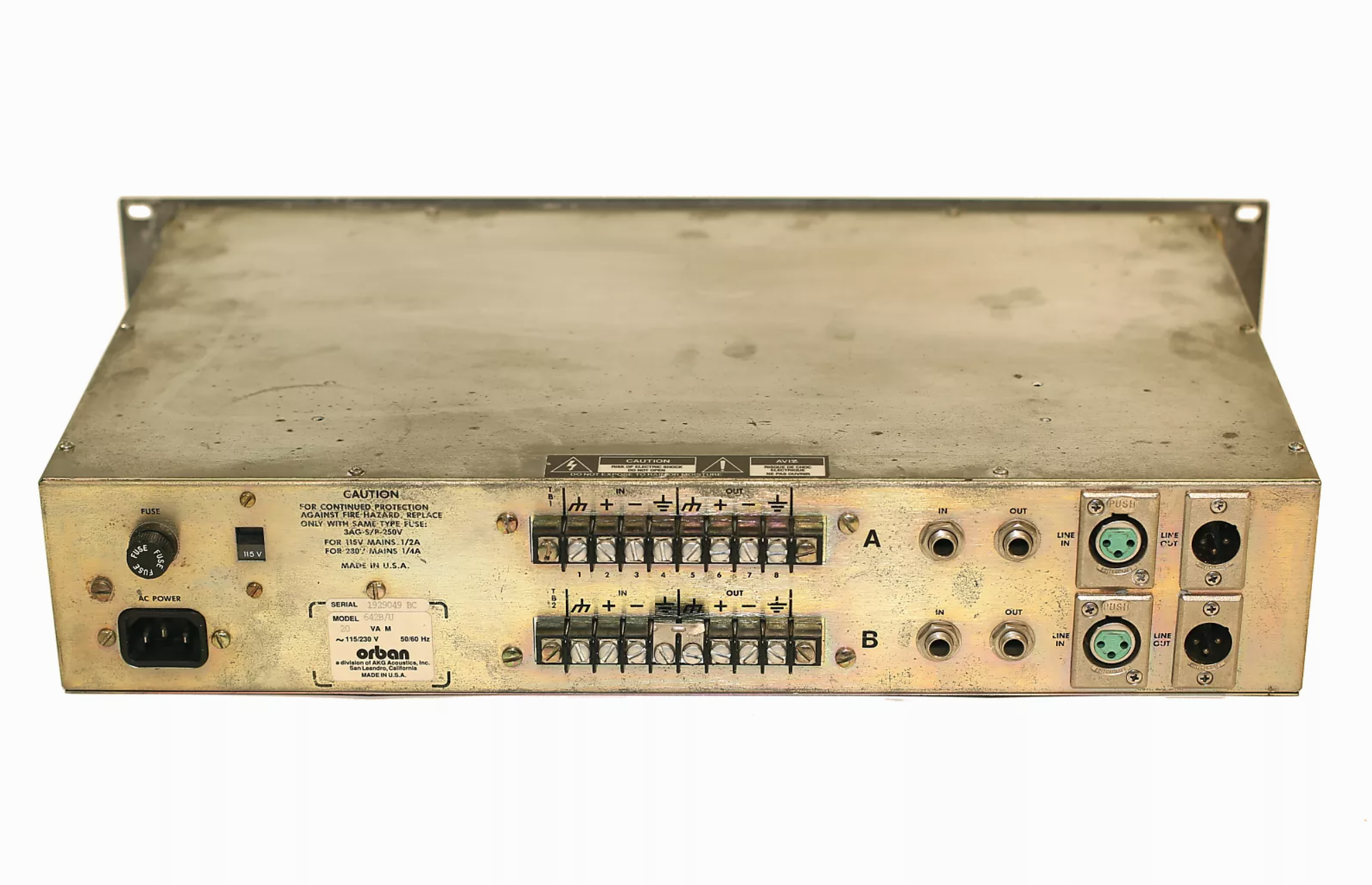 642B - Orban 642B - Audiofanzine