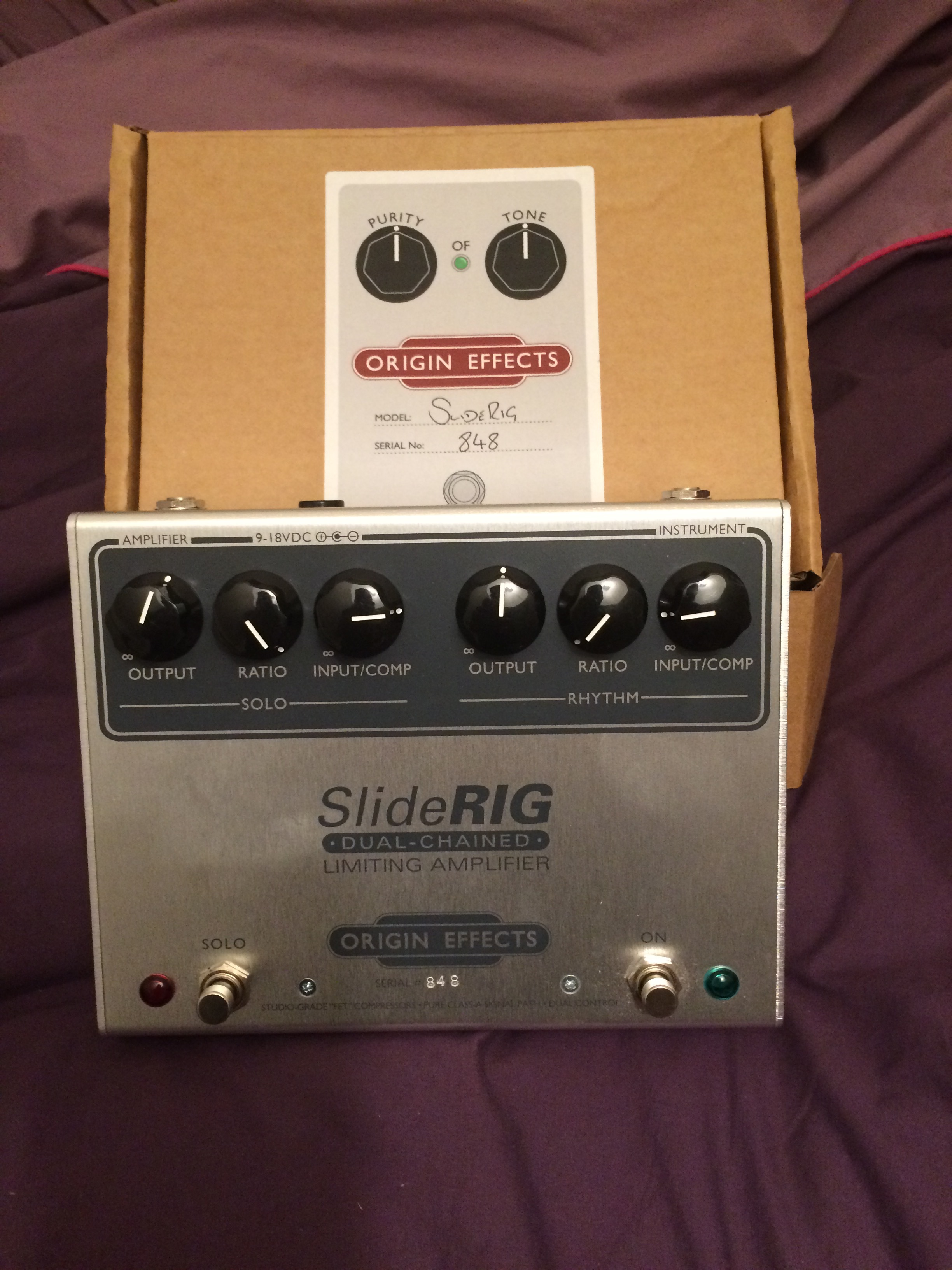 SlideRig - Origin Effects SlideRig - Audiofanzine