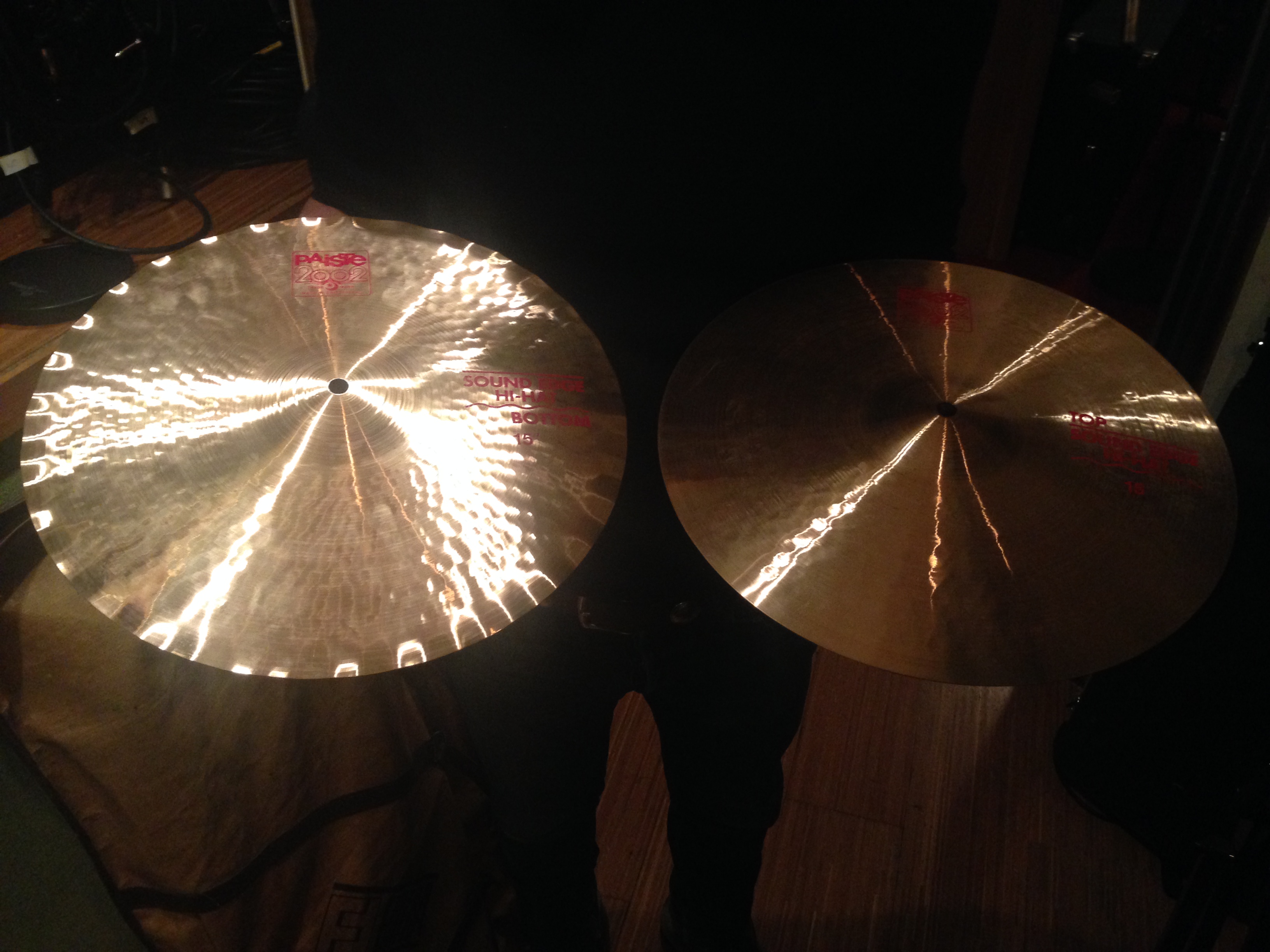 2002 Sound Edge Hi-Hat 15'' Paiste - Audiofanzine
