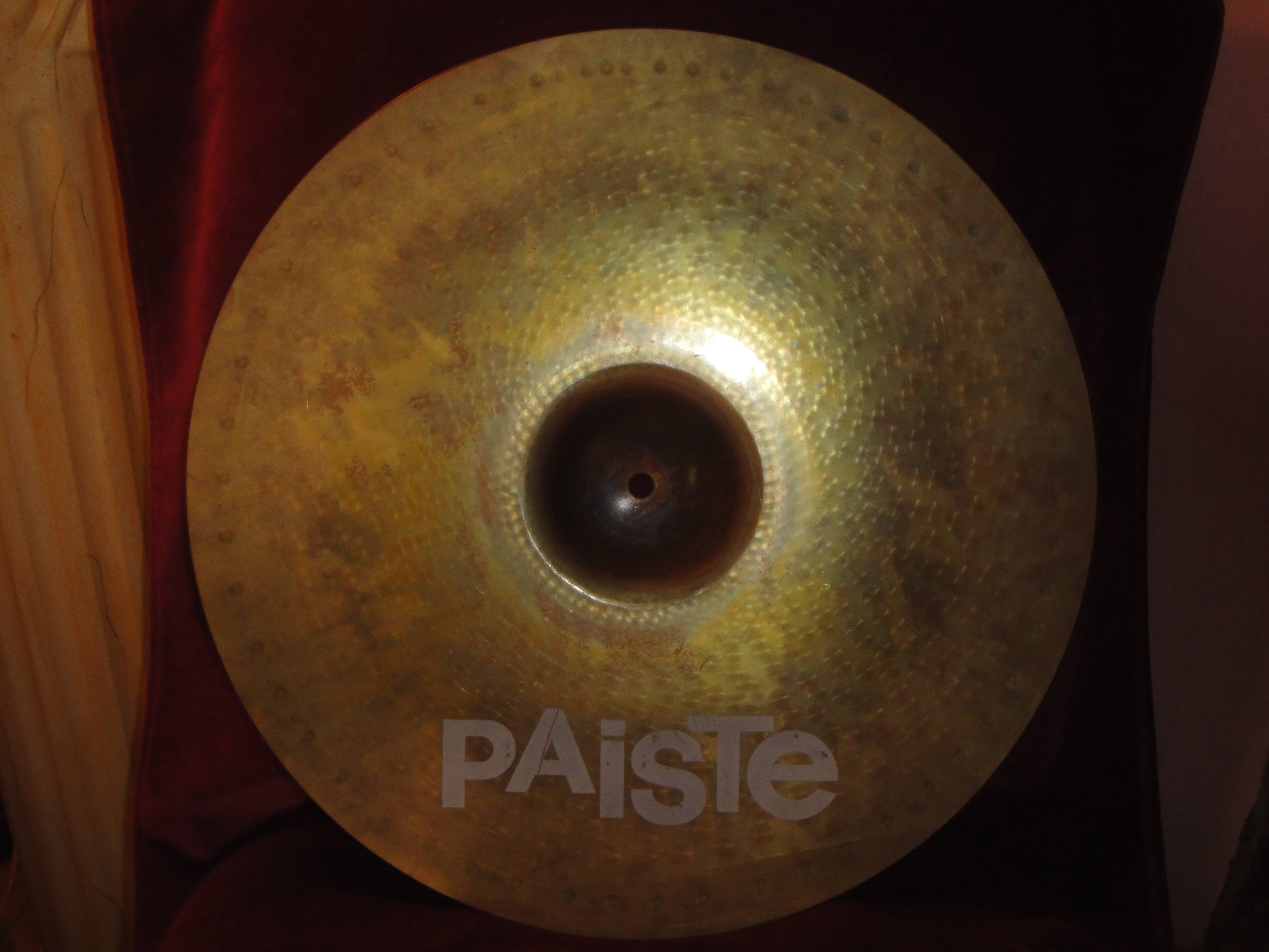 Rude Crash Ride 18 Paiste Rude Crash Ride 18 Audiofanzine