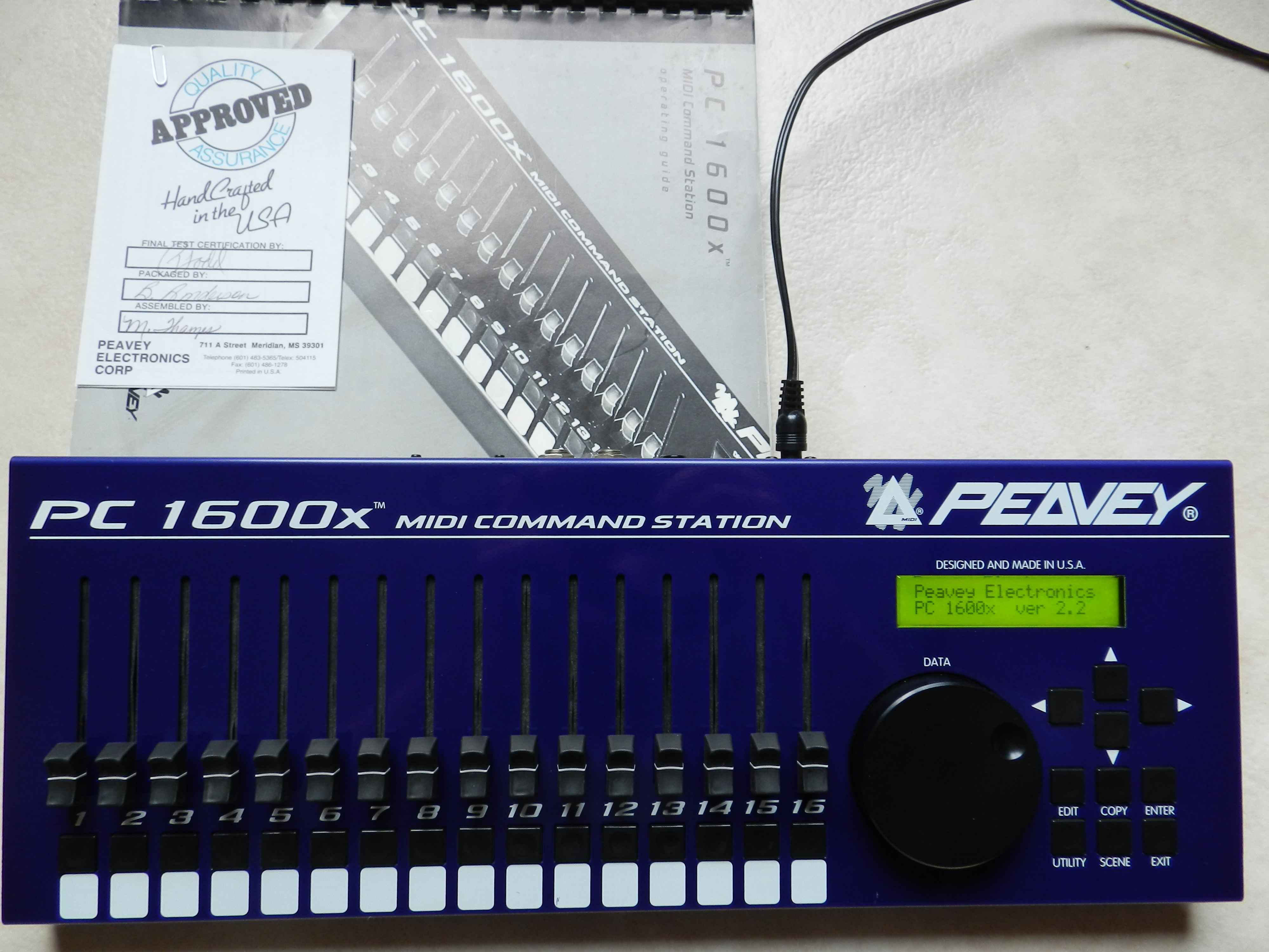 PC 1600 X - Peavey PC 1600 X - Audiofanzine