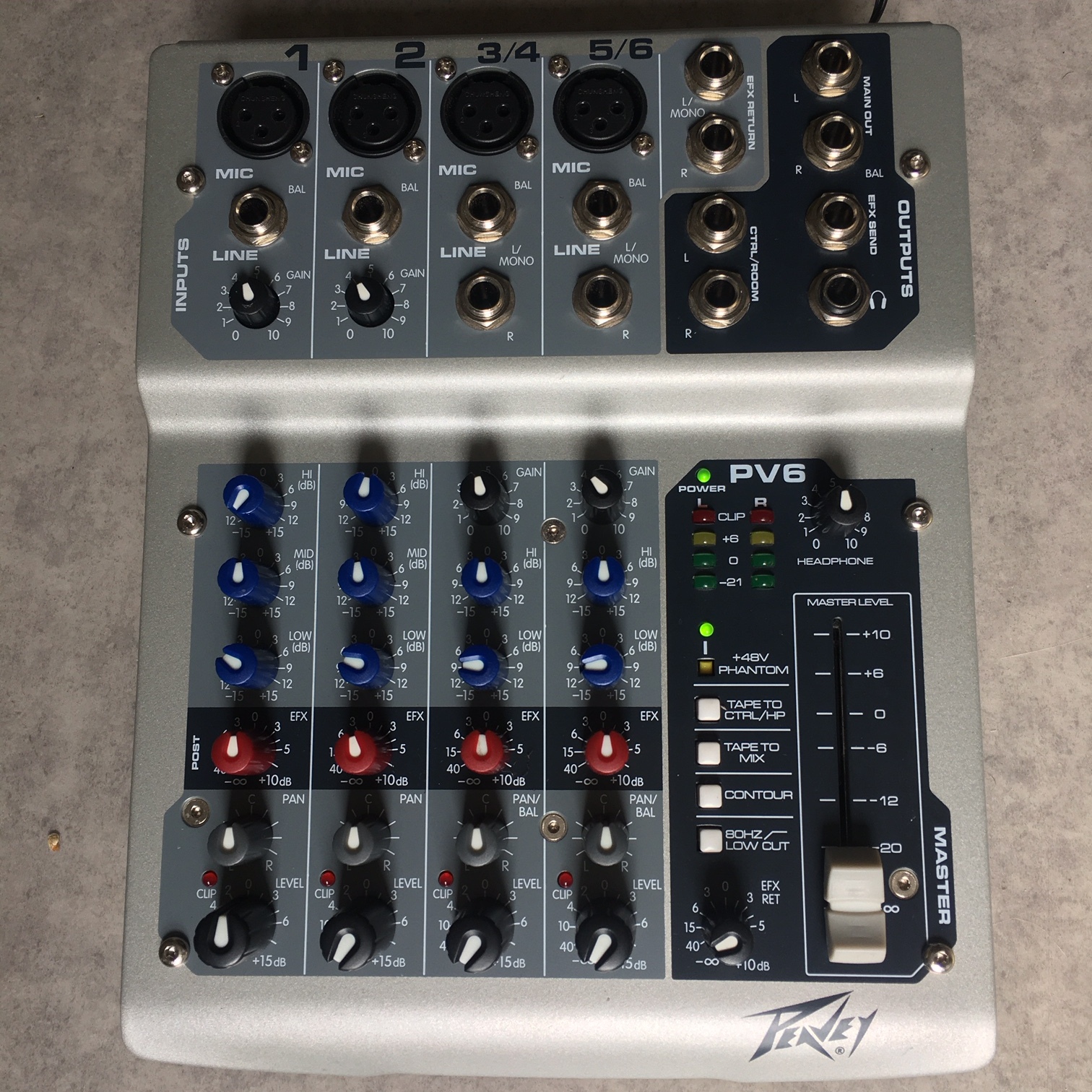 PV 6 - Peavey PV 6 - Audiofanzine