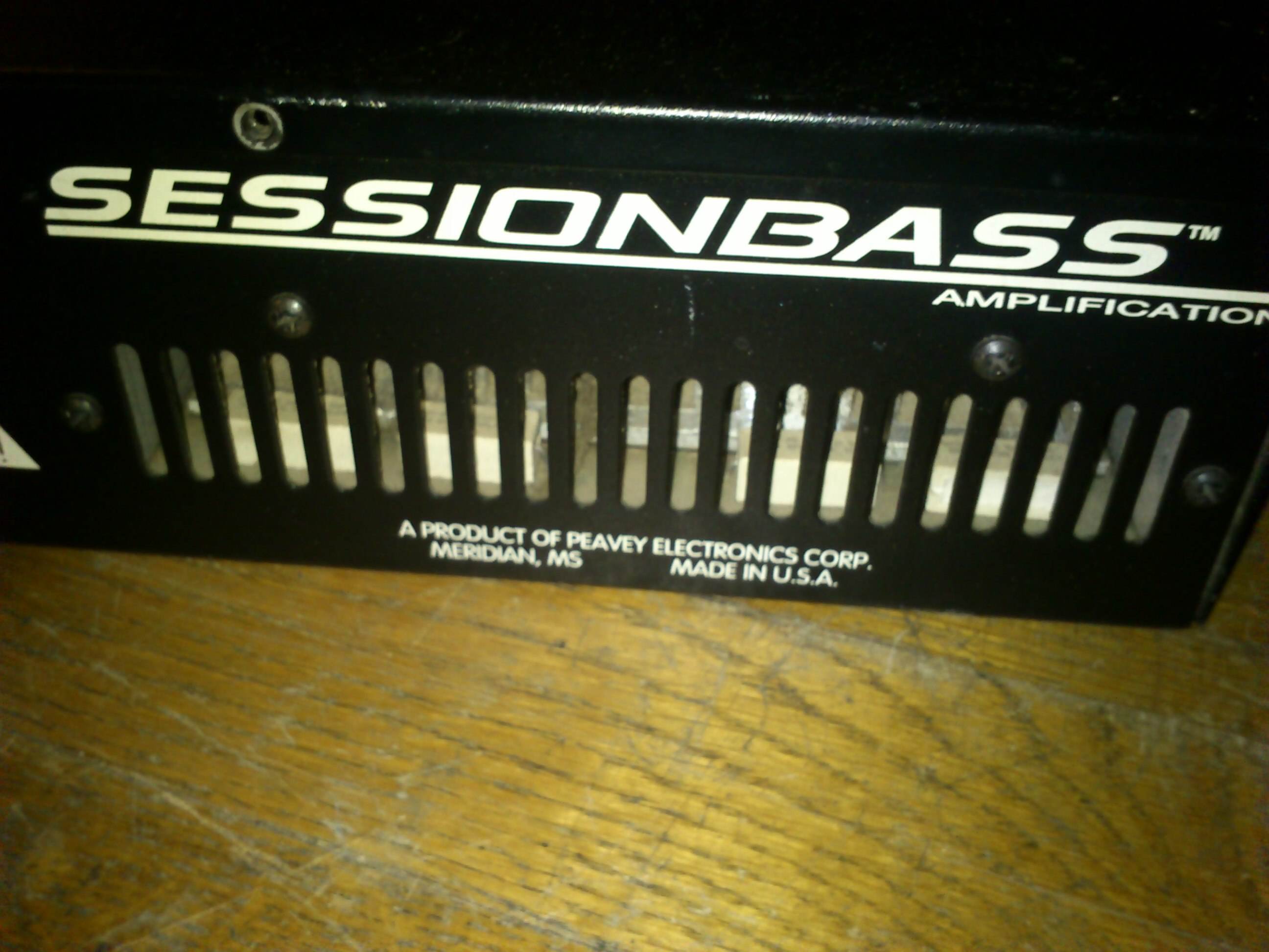 SESSION BASS - Peavey Session Bass - Audiofanzine