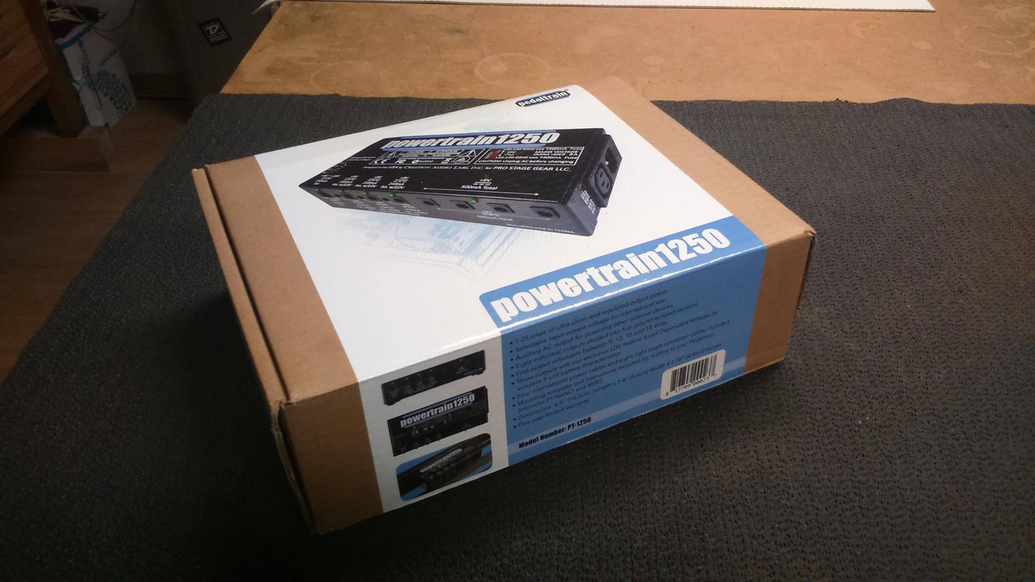 POWERTRAIN 1250 - Pedaltrain Powertrain 1250 - Audiofanzine