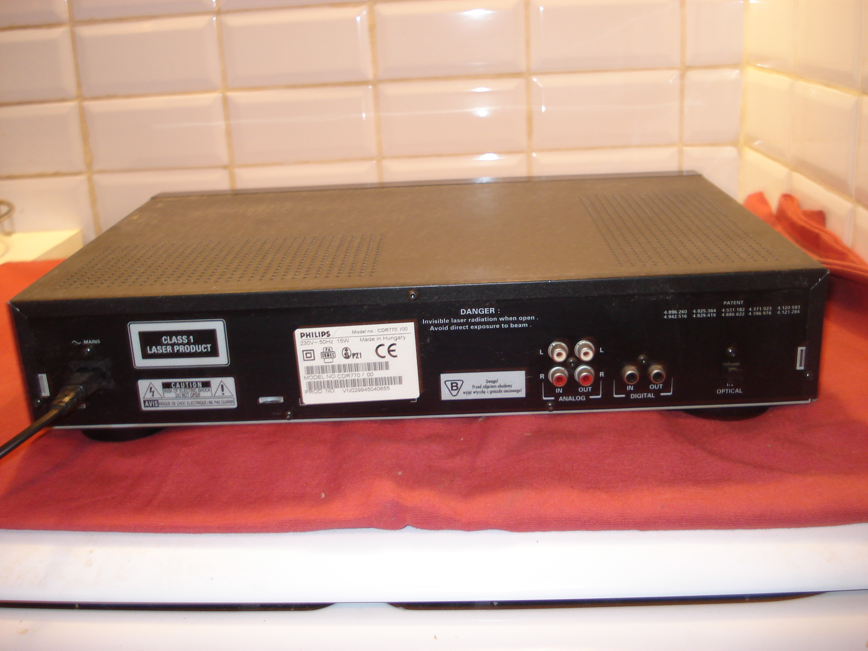 CDR 770 - Philips CDR 770 - Audiofanzine