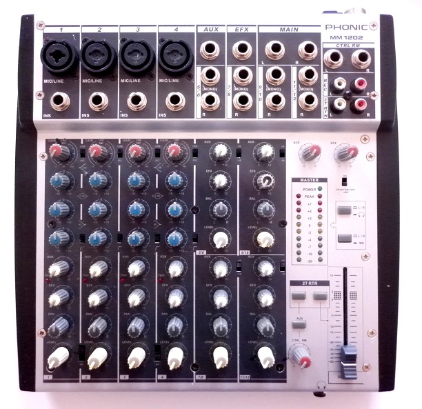 MM1202 - Phonic MM1202 - Audiofanzine