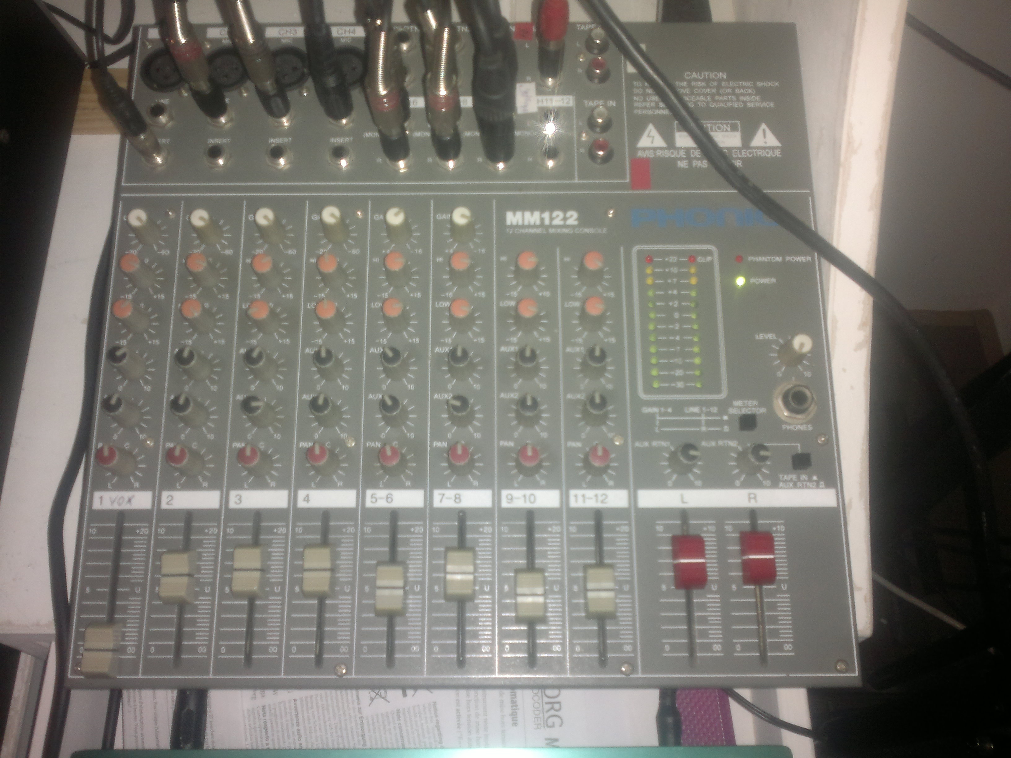 MM122 - Phonic MM122 - Audiofanzine