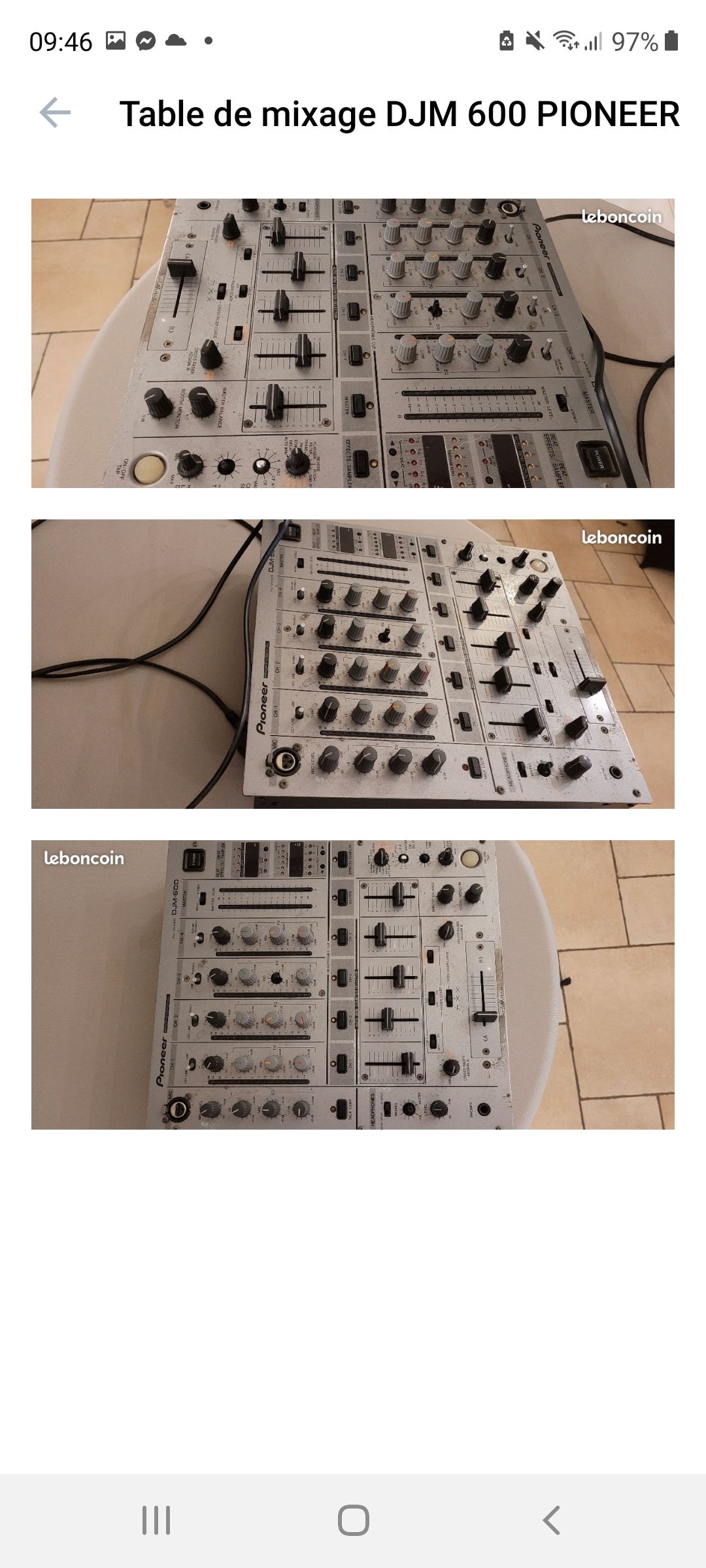 DJM-600 - Pioneer DJM-600 - Audiofanzine