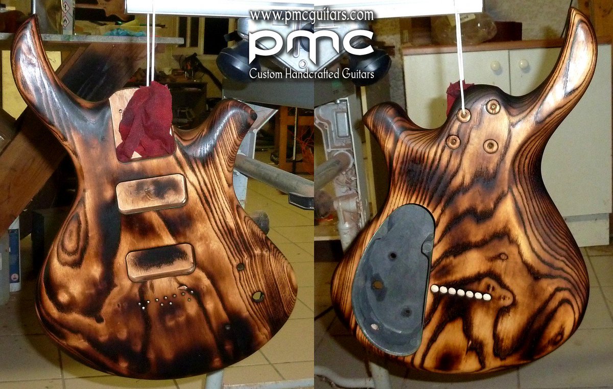 Blast 7 strings Shou Sugi Ban PMC GUITARS - Audiofanzine