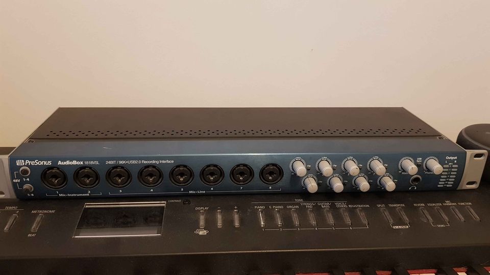 AudioBox 1818VSL - PreSonus AudioBox 1818VSL - Audiofanzine