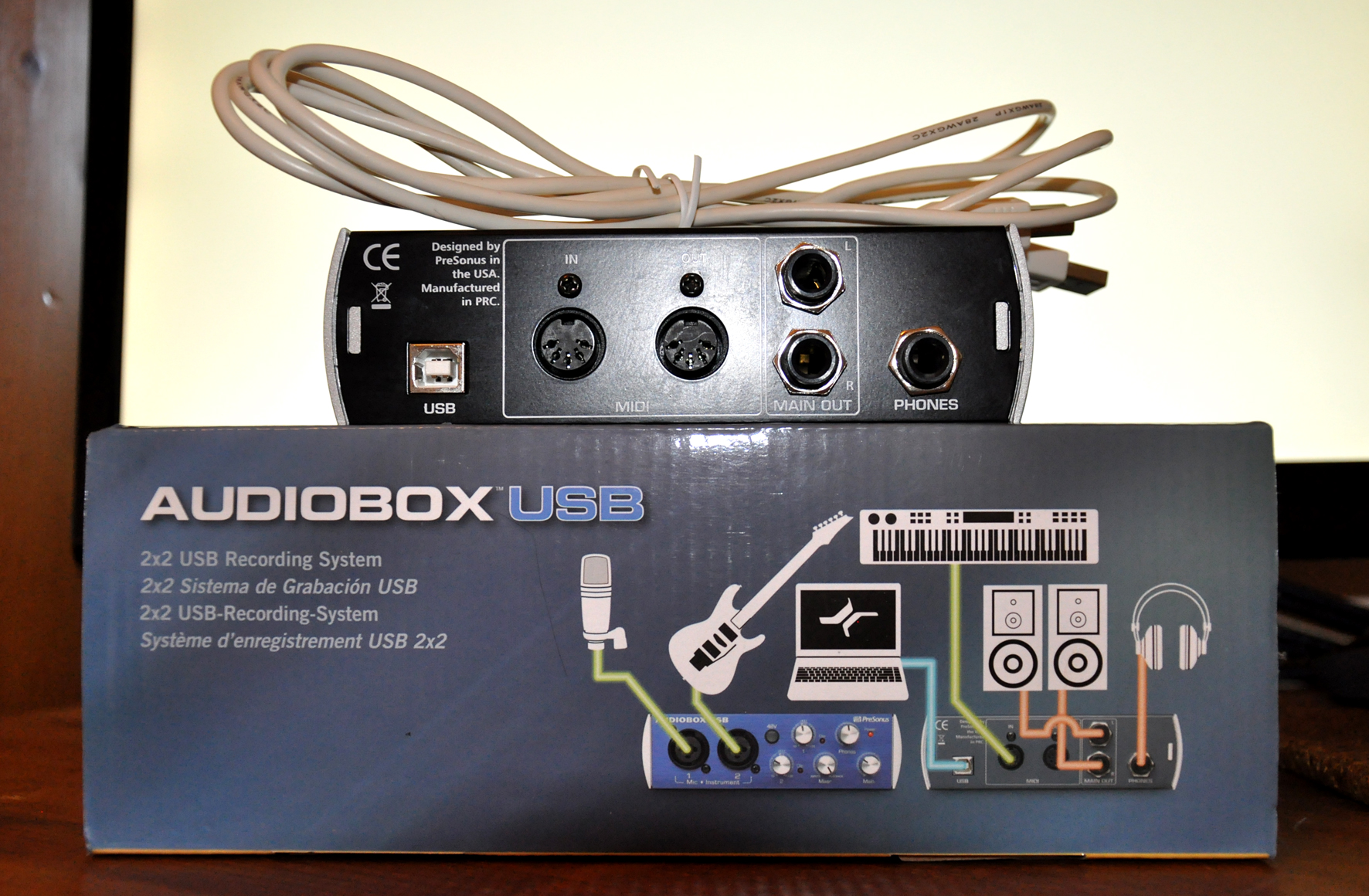 Photo PreSonus AudioBox USB : Audiobox 02 (#1550256) - Audiofanzine