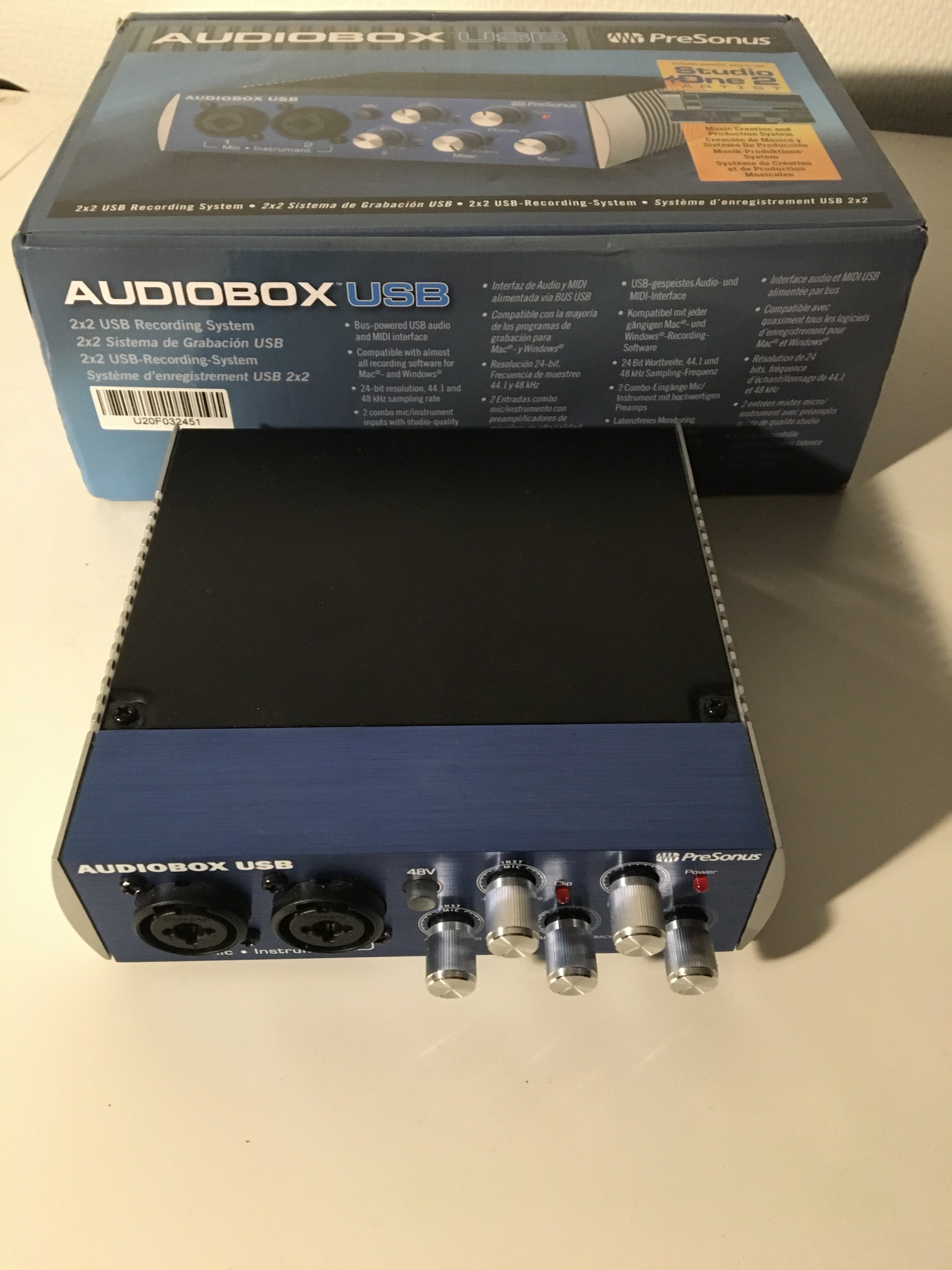 Photo PreSonus AudioBox USB : PreSonus AudioBox USB (82925) (#1606212 ...