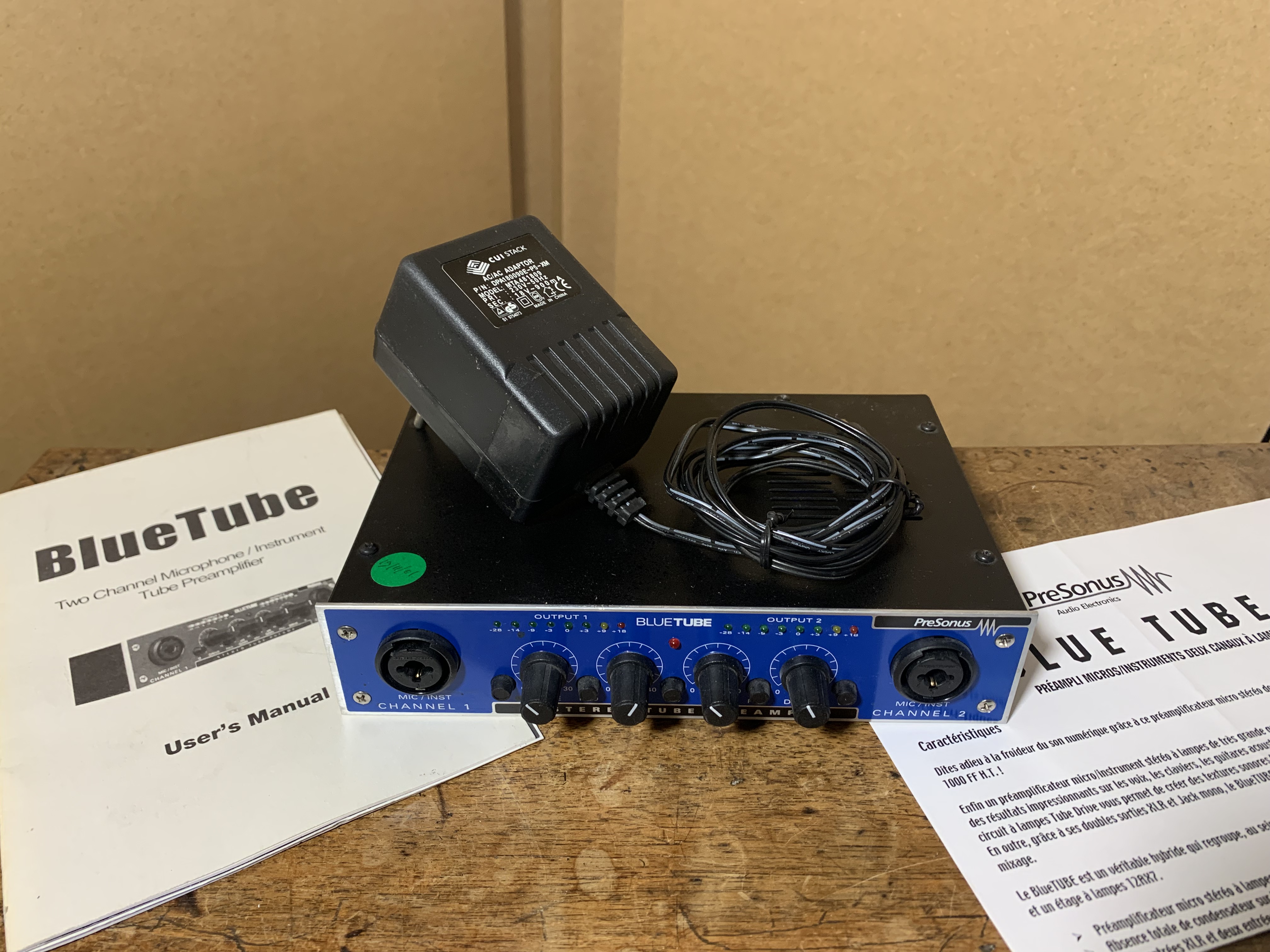 BlueTube - PreSonus BlueTube - Audiofanzine