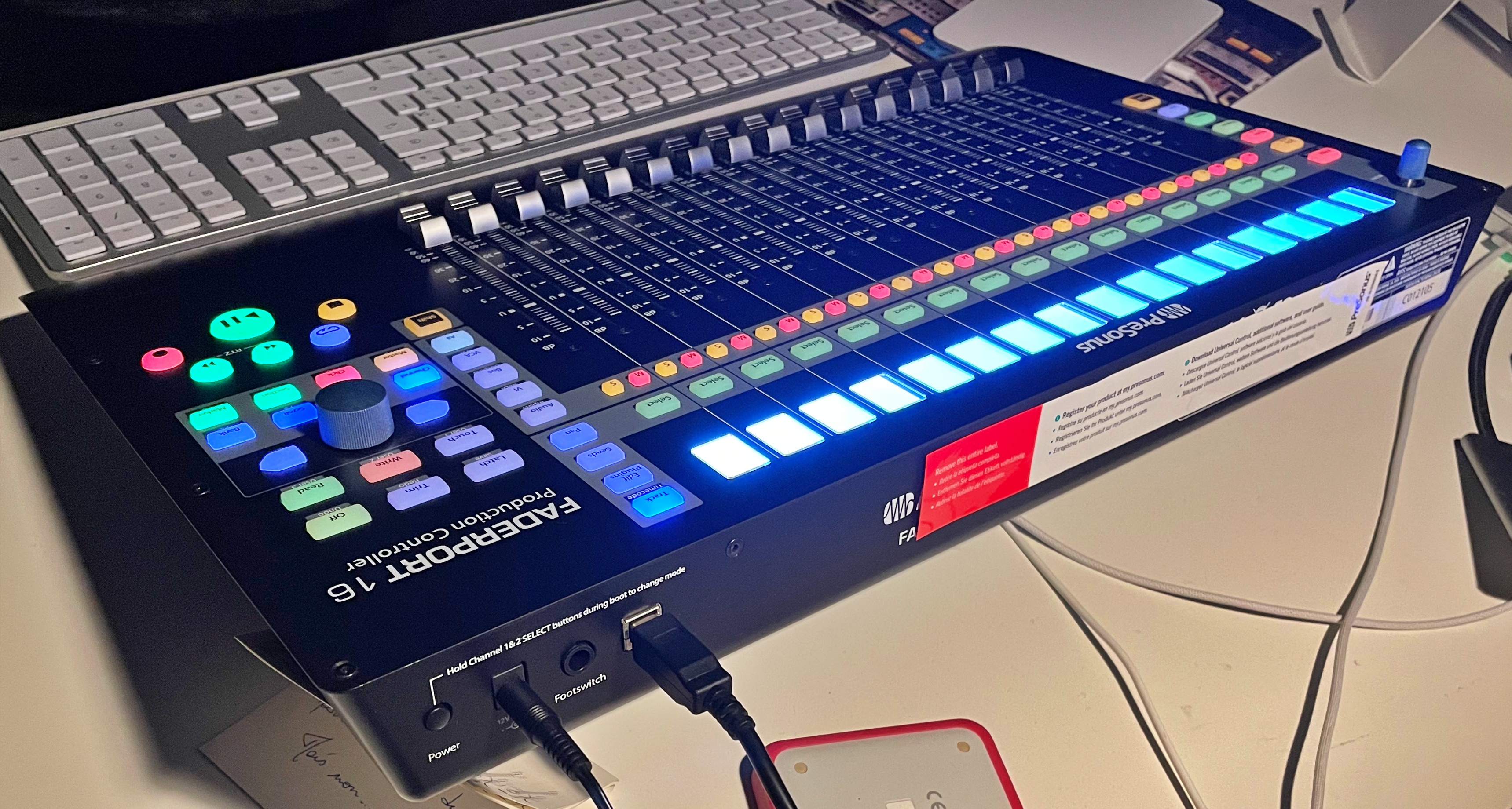 Faderport 16 - PreSonus Faderport 16 - Audiofanzine