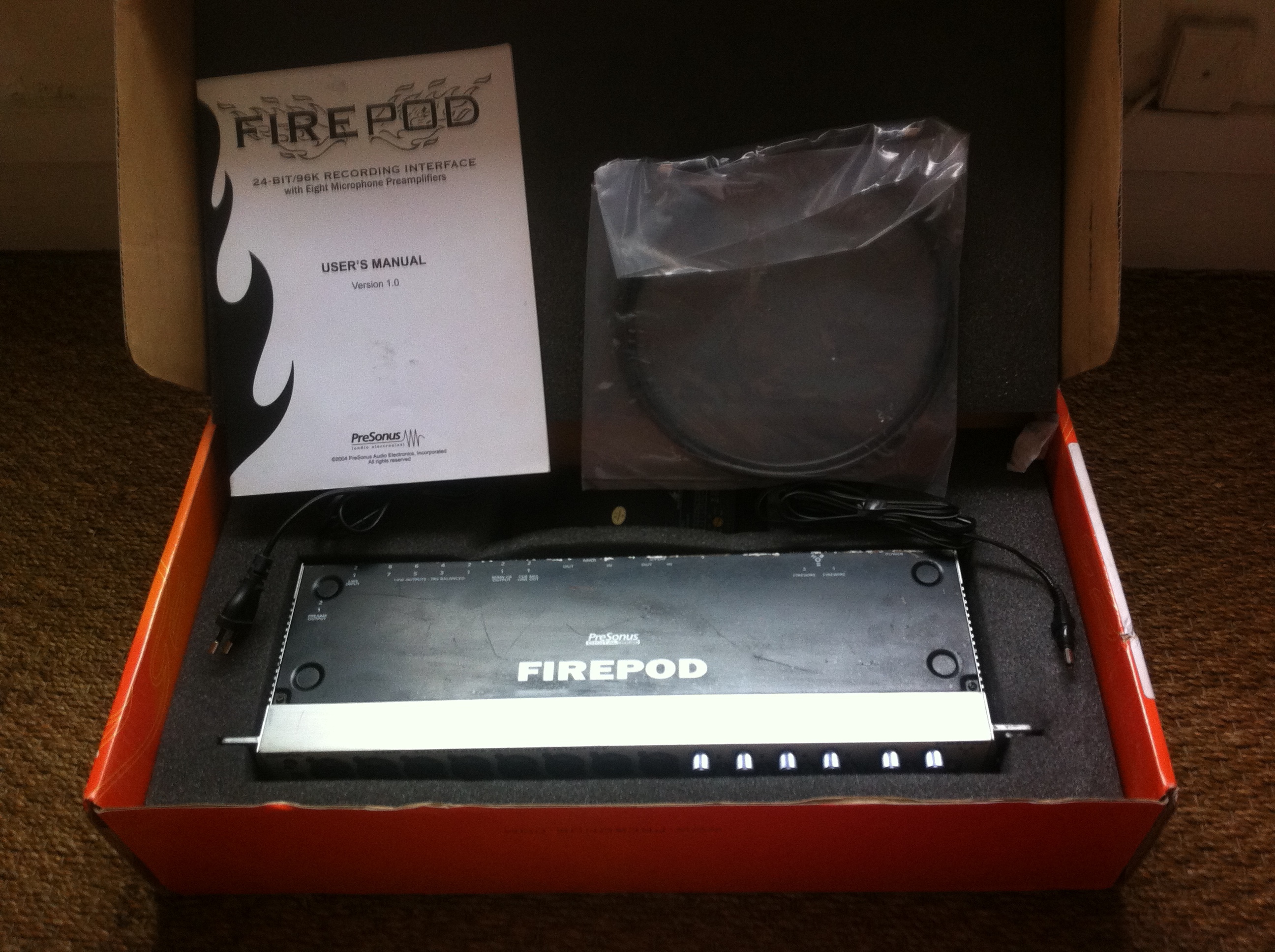 Photo PreSonus Firepod : PreSonus Firepod (50124) (#926282) - Audiofanzine