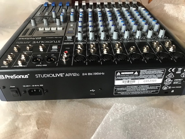 StudioLive AR12c - PreSonus StudioLive AR12c - Audiofanzine