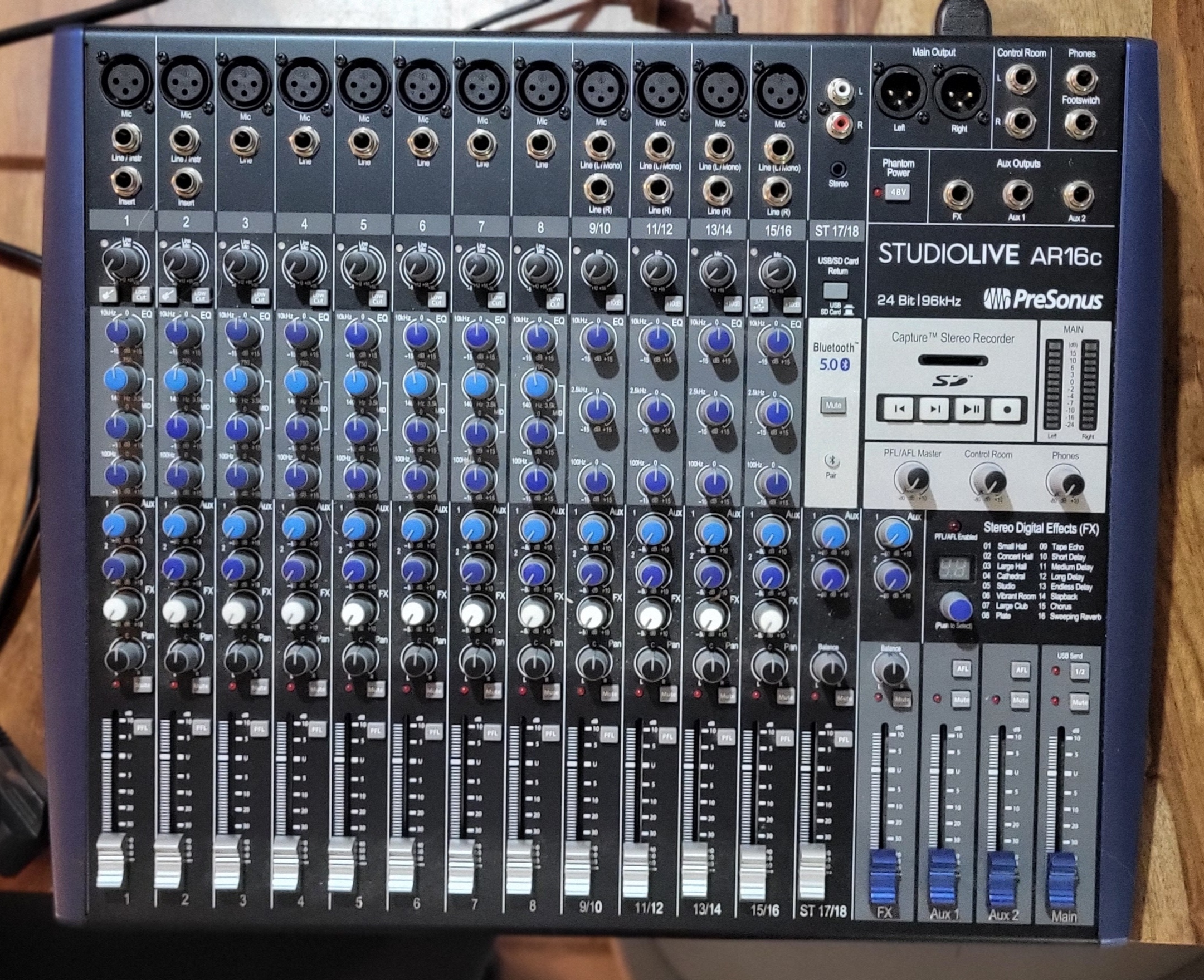 StudioLive AR16c - PreSonus StudioLive AR16c - Audiofanzine