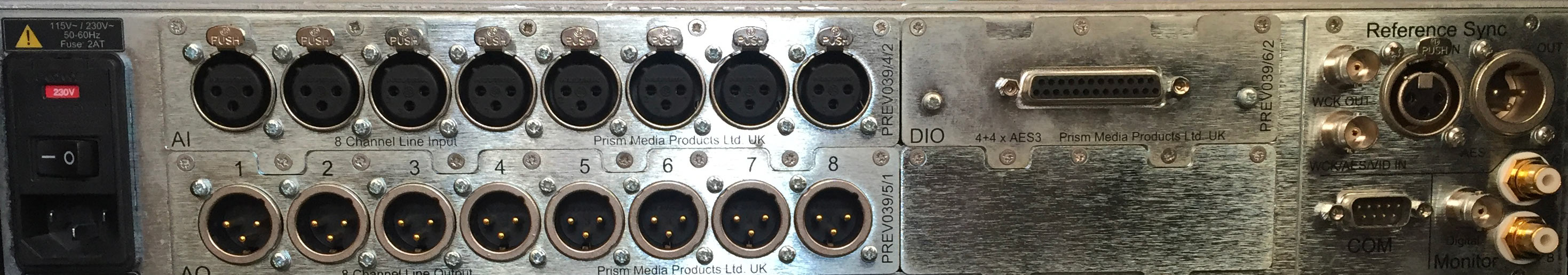 Dream ADA-8XR - Prism Sound Dream ADA-8XR - Audiofanzine