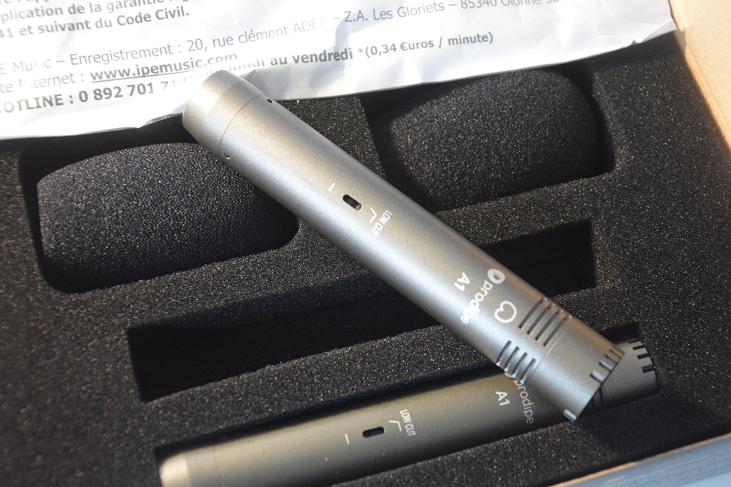 Microphone A1 Duo - Prodipe Microphone A1 Duo - Audiofanzine