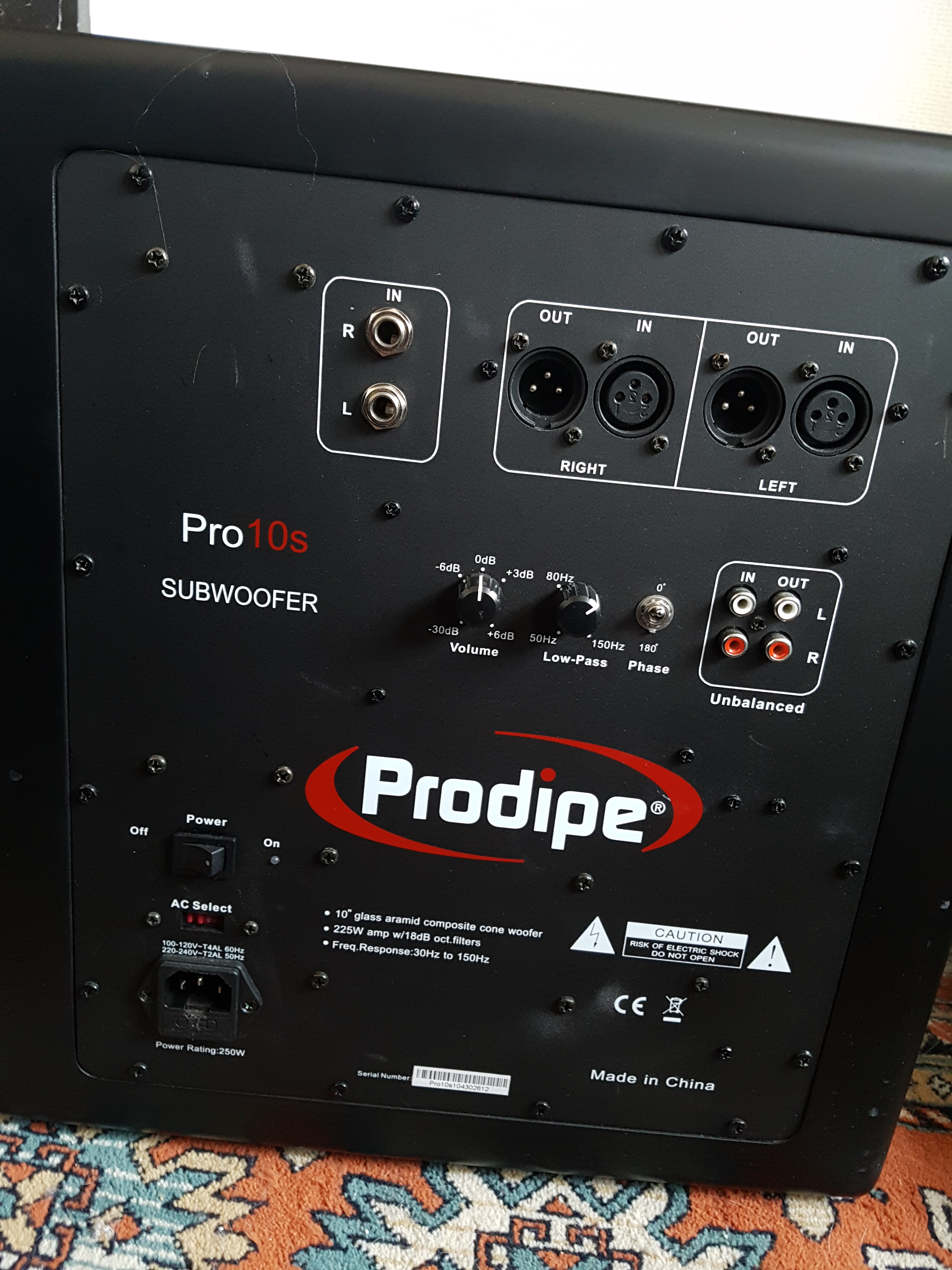 PRO 10S - Prodipe Pro 10S - Audiofanzine