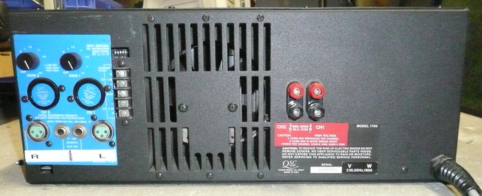 1700 - QSC 1700 - Audiofanzine