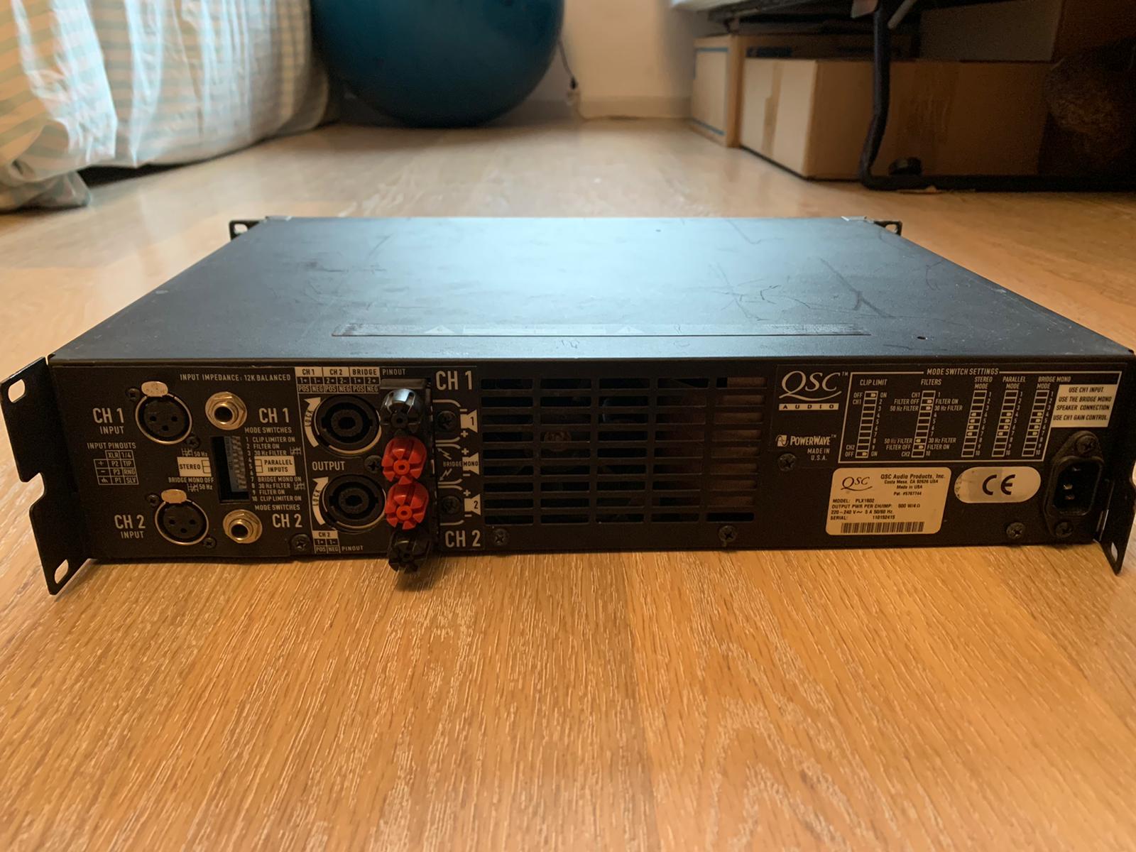 PLX1602 - QSC PLX1602 - Audiofanzine