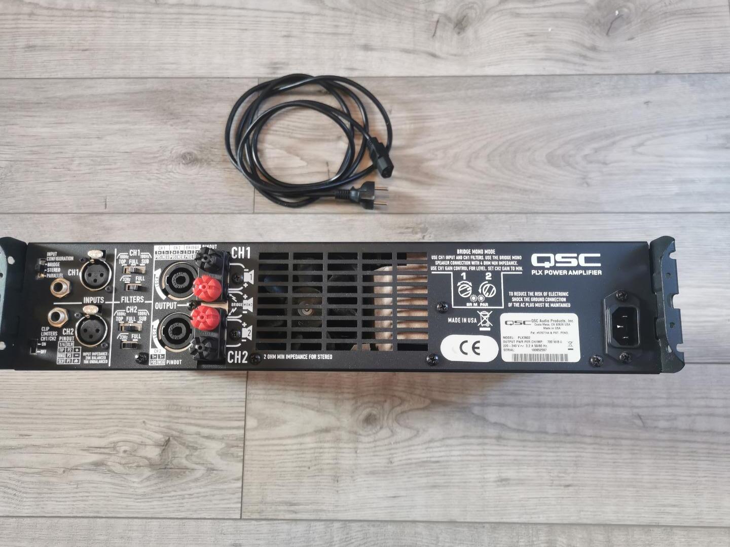 PLX3602 - QSC PLX3602 - Audiofanzine