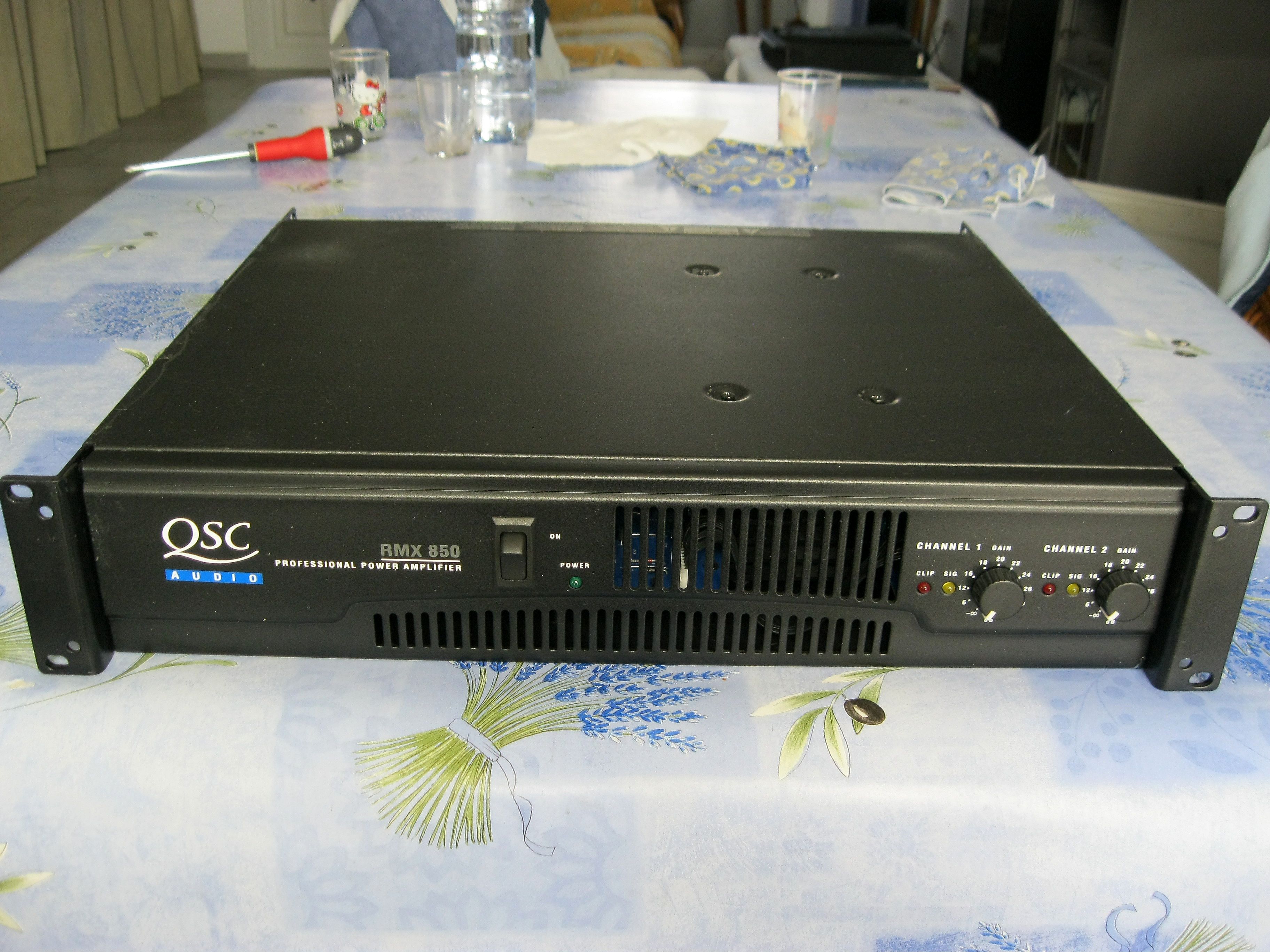 RMX 850 - QSC RMX 850 - Audiofanzine